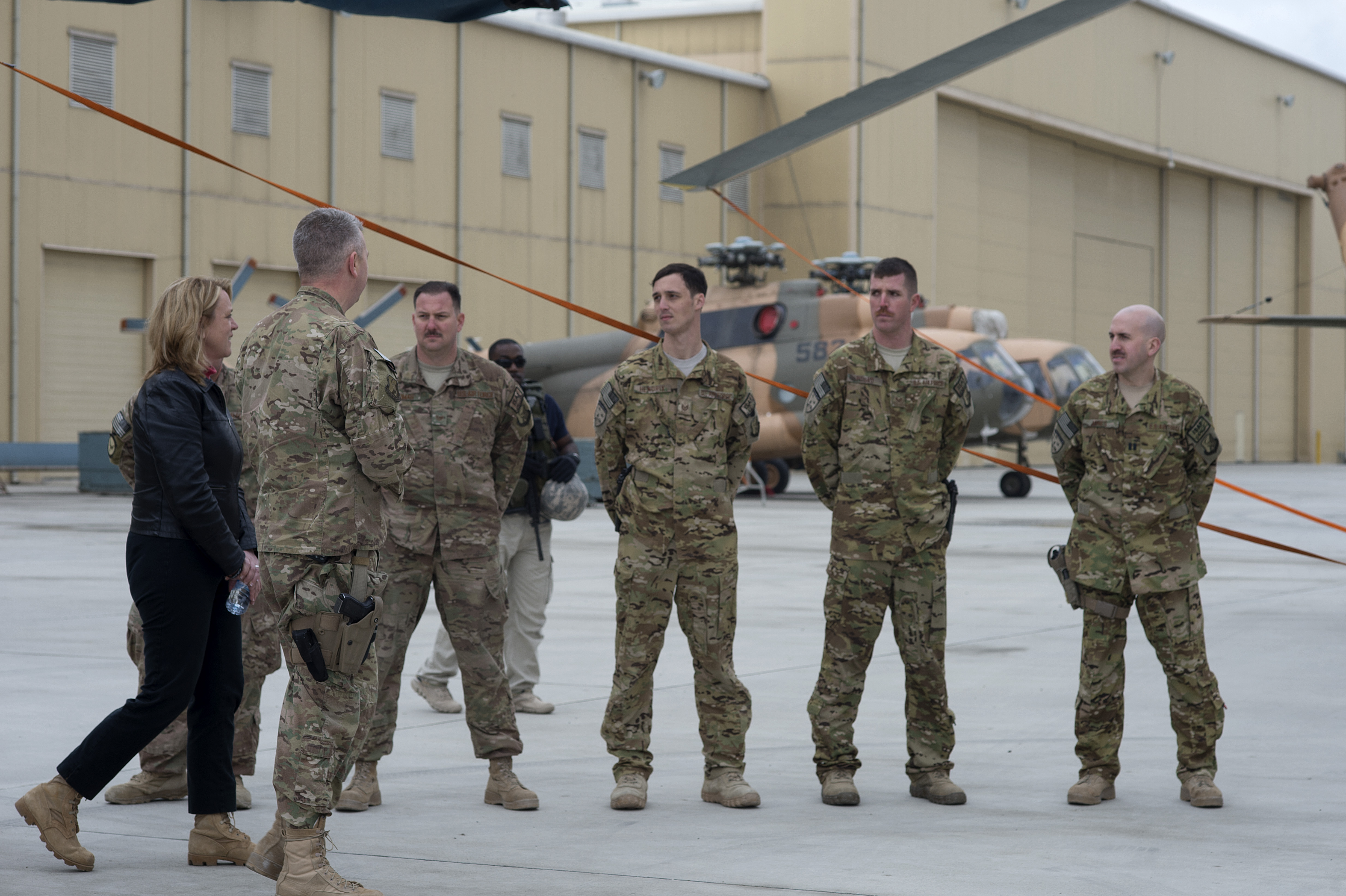 SecAF visits Kabul