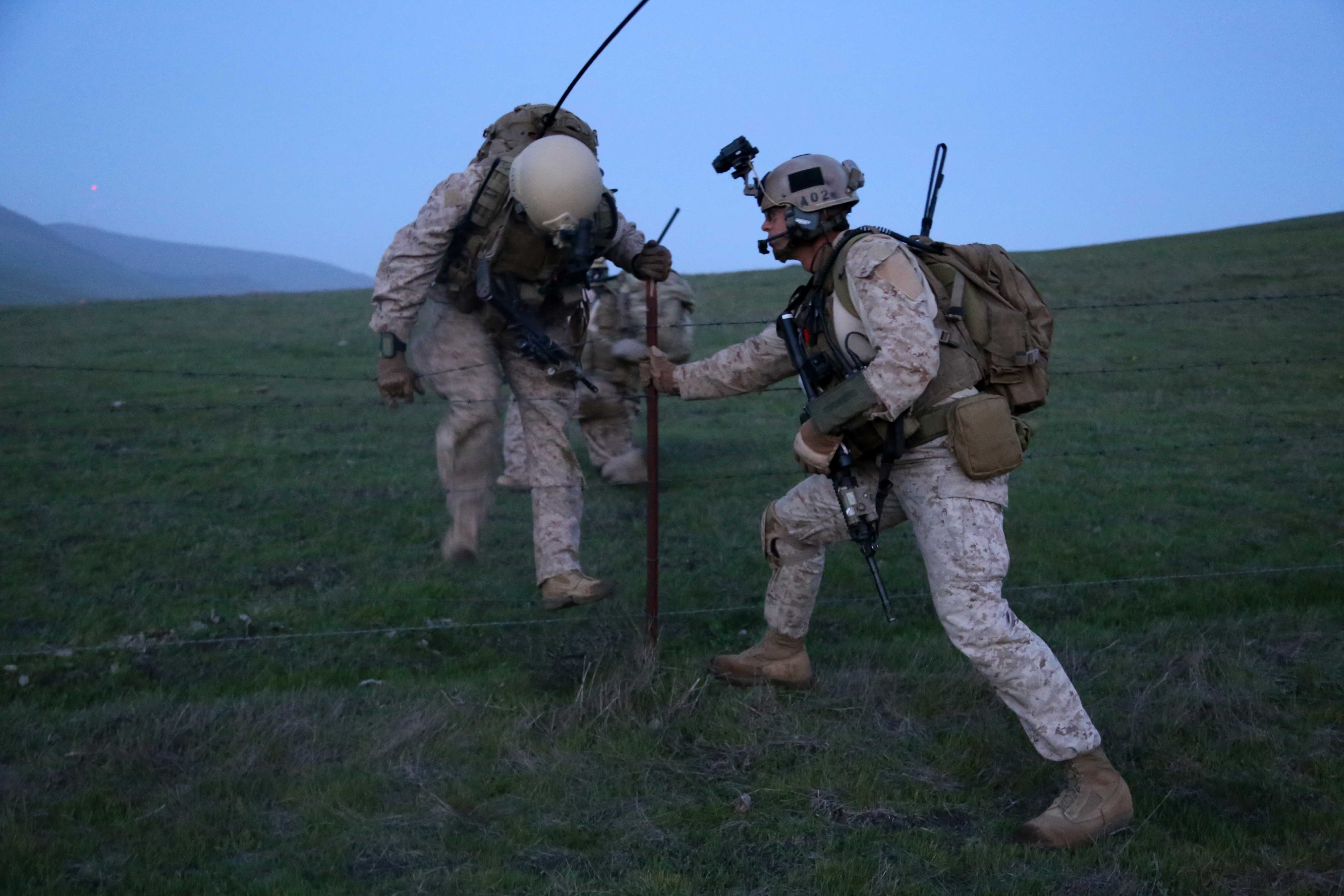 11 MEU MRF conducts a precision raid