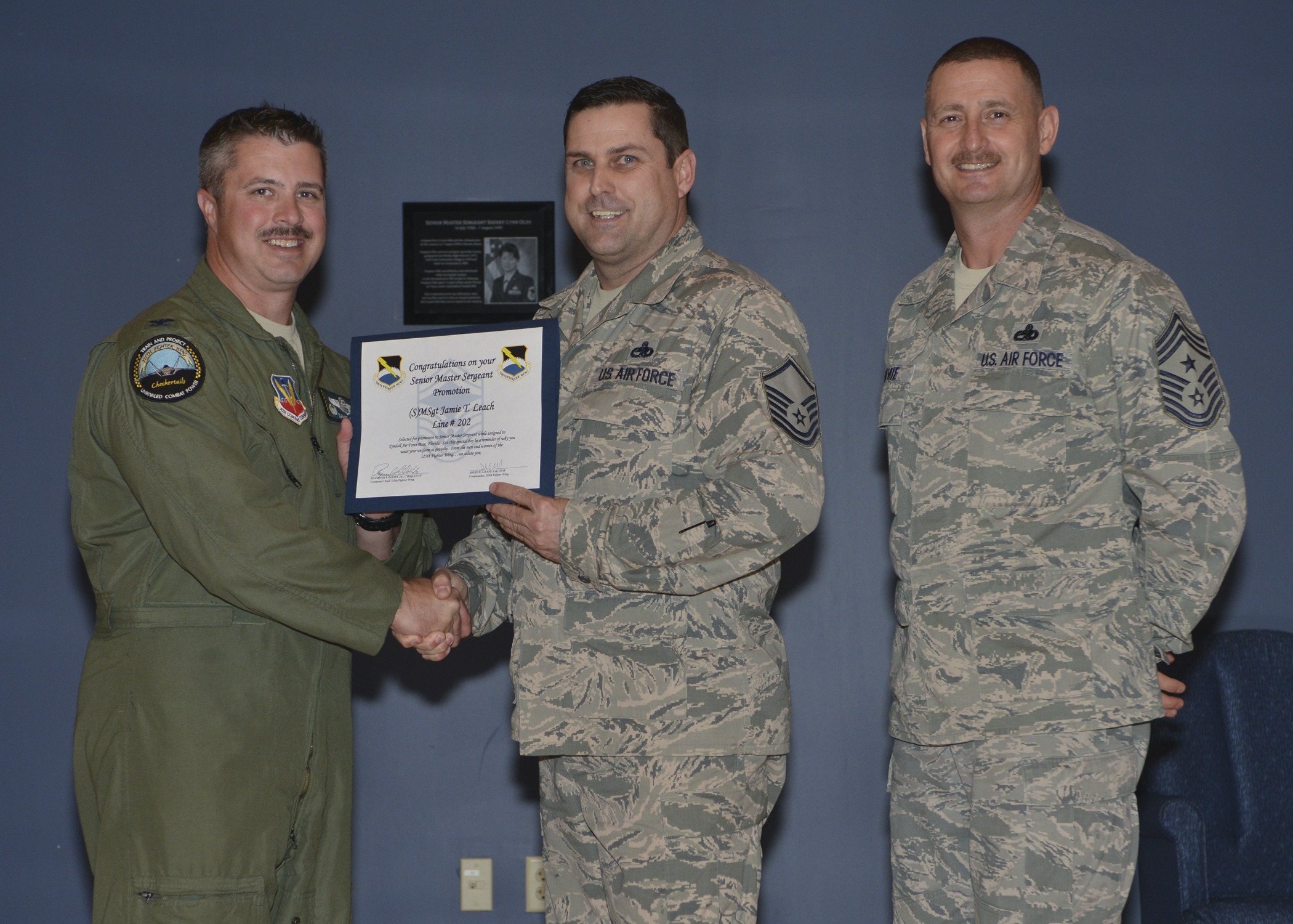 Congratulations to the new Senior Master Sergeants selects > Tyndall ...