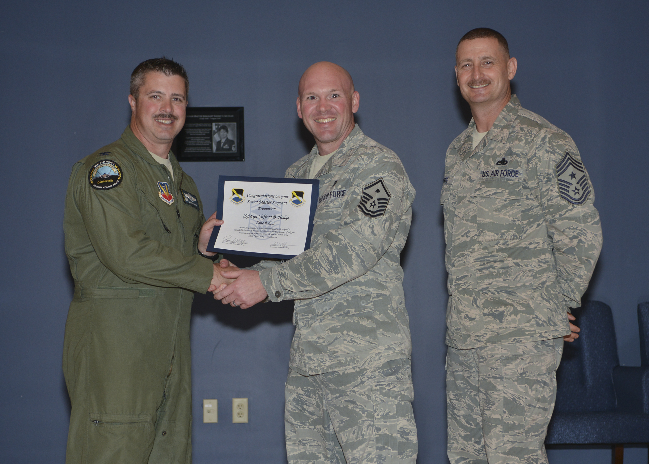 Congratulations to the new Senior Master Sergeants selects > Tyndall ...