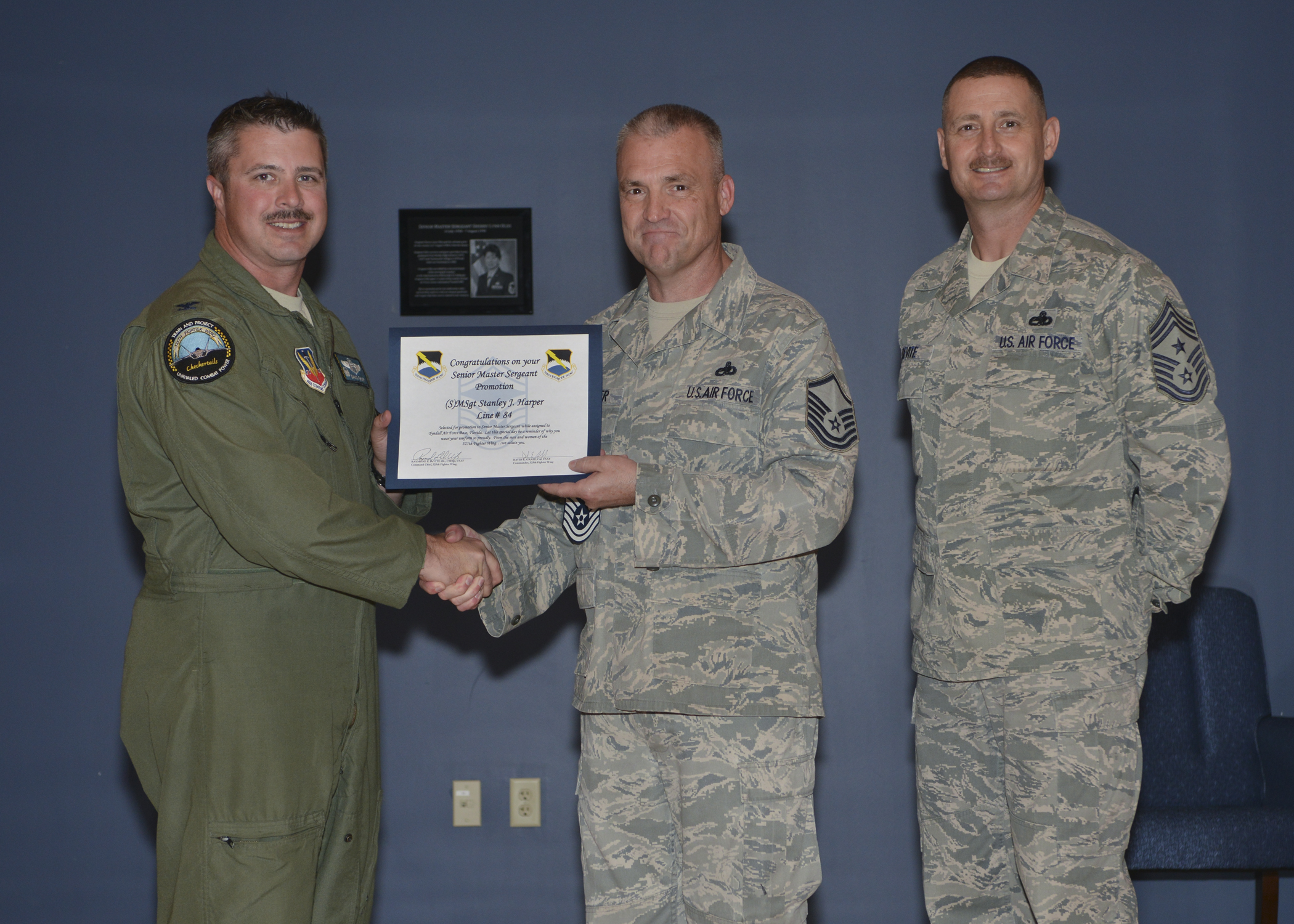 Congratulations to the new Senior Master Sergeants selects > Tyndall ...