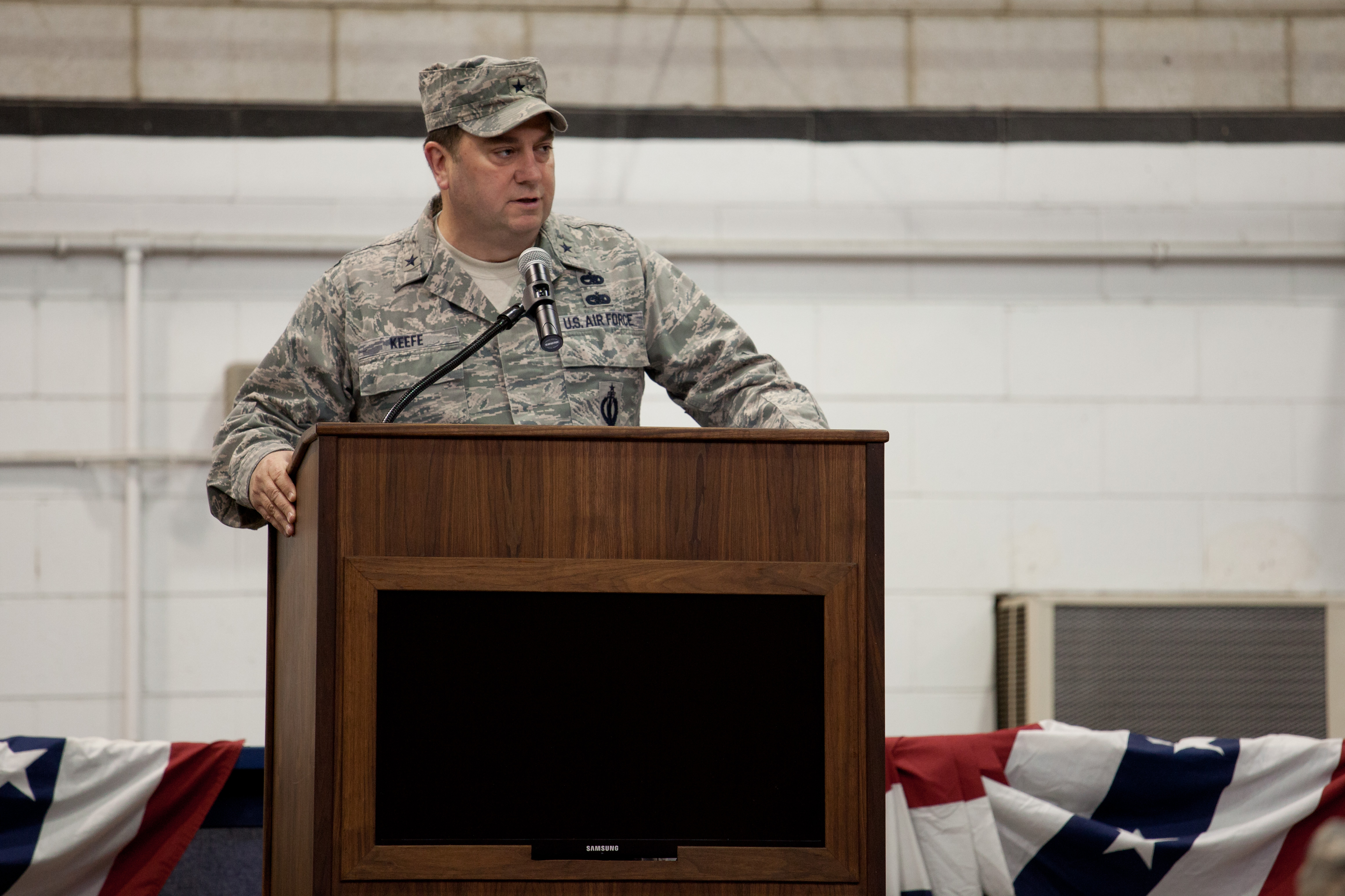 212th Engineering Installation Squadron Send-off Ceremony