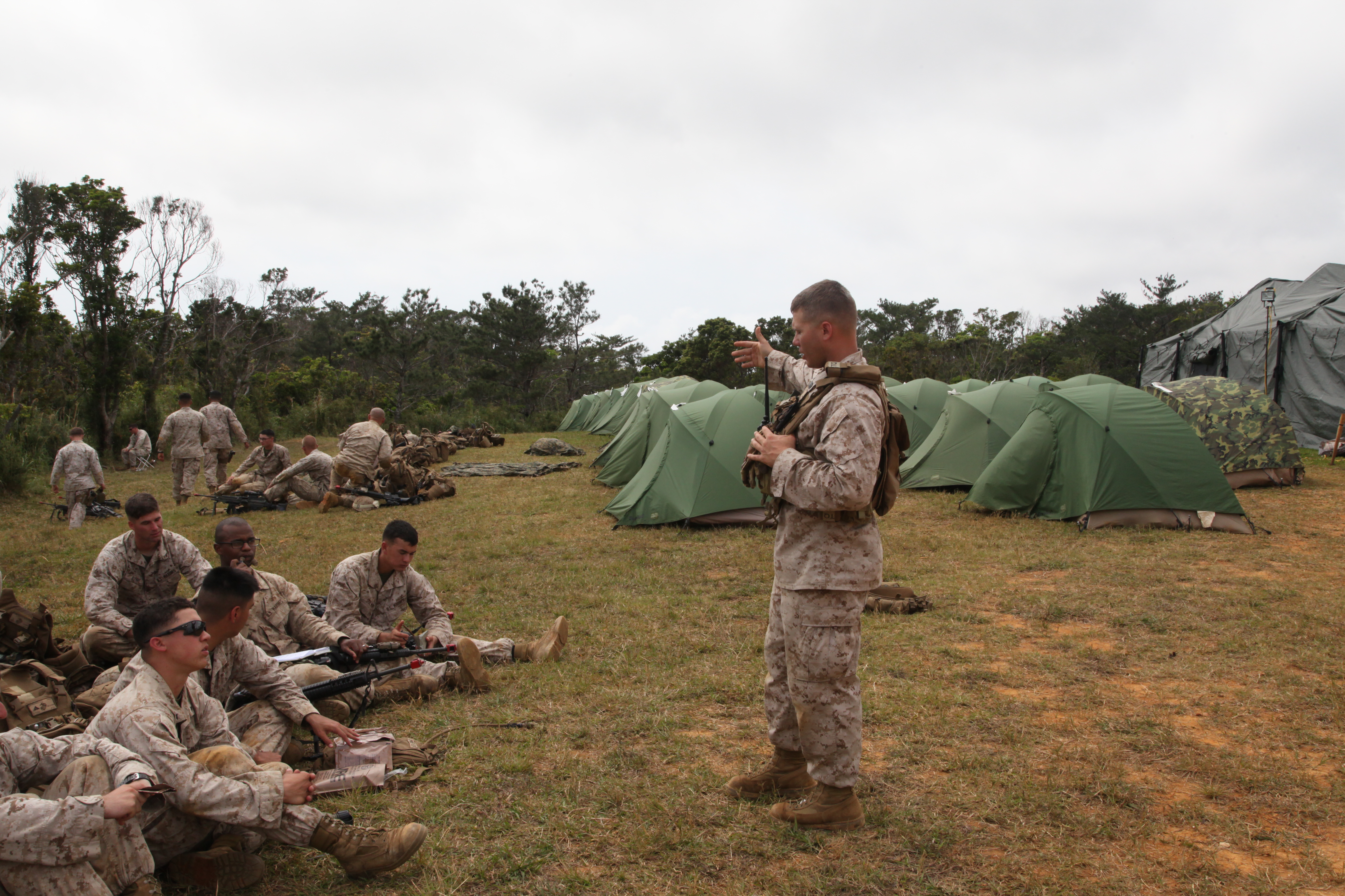3rd LE Bn Marines master patrol techniques