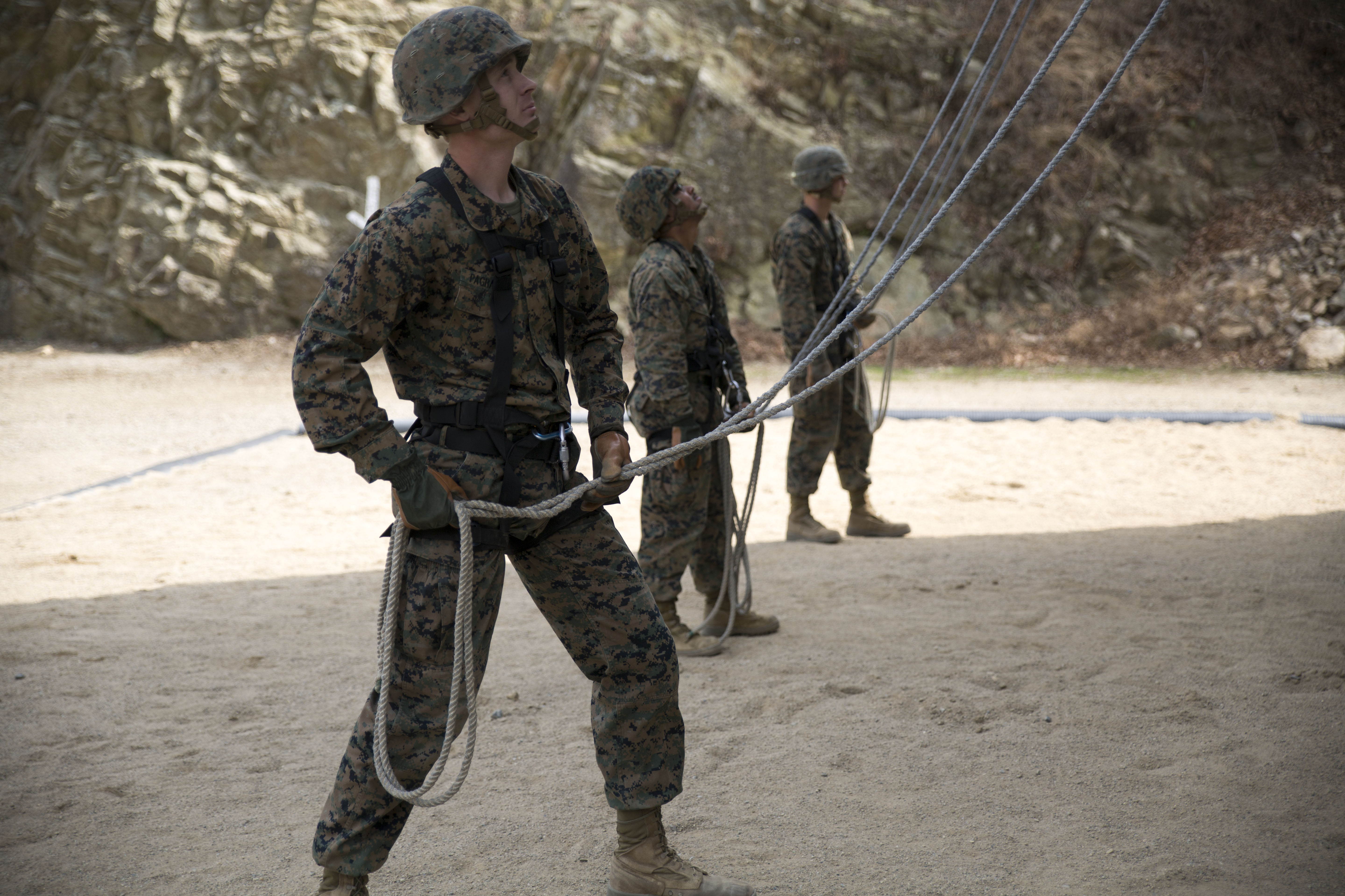 U.S. Marines trek through ROK Marine Mountain Warfare Course: Part 1 of 3