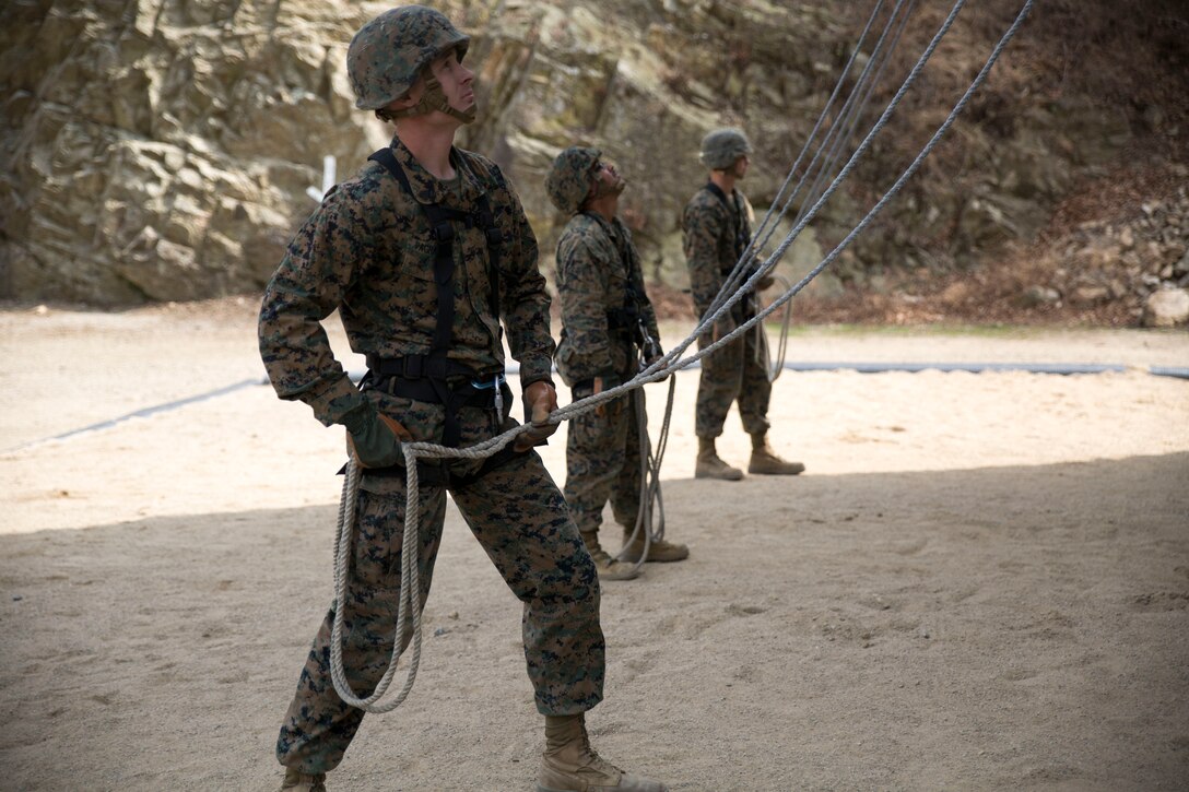 U.S. Marines trek through ROK Marine Mountain Warfare Course: Part 1 of 3