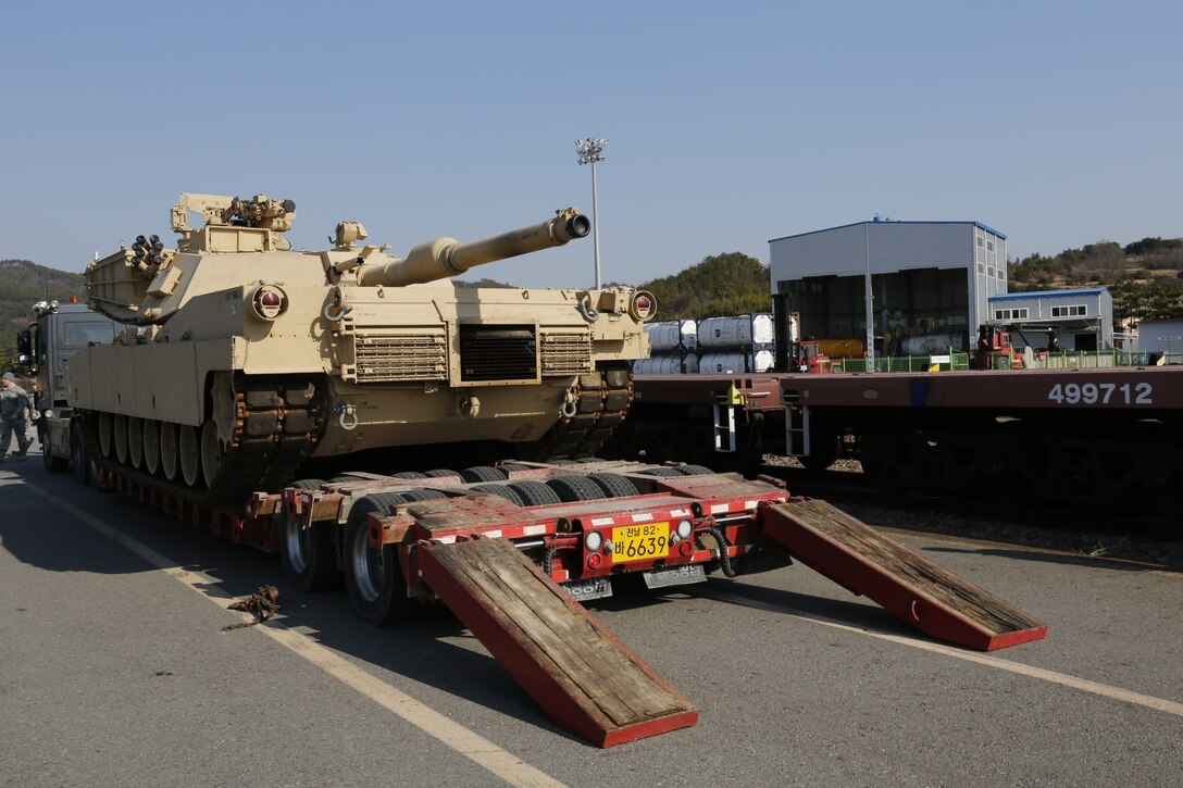 Trains get gear on track for exercise Ssang Yong