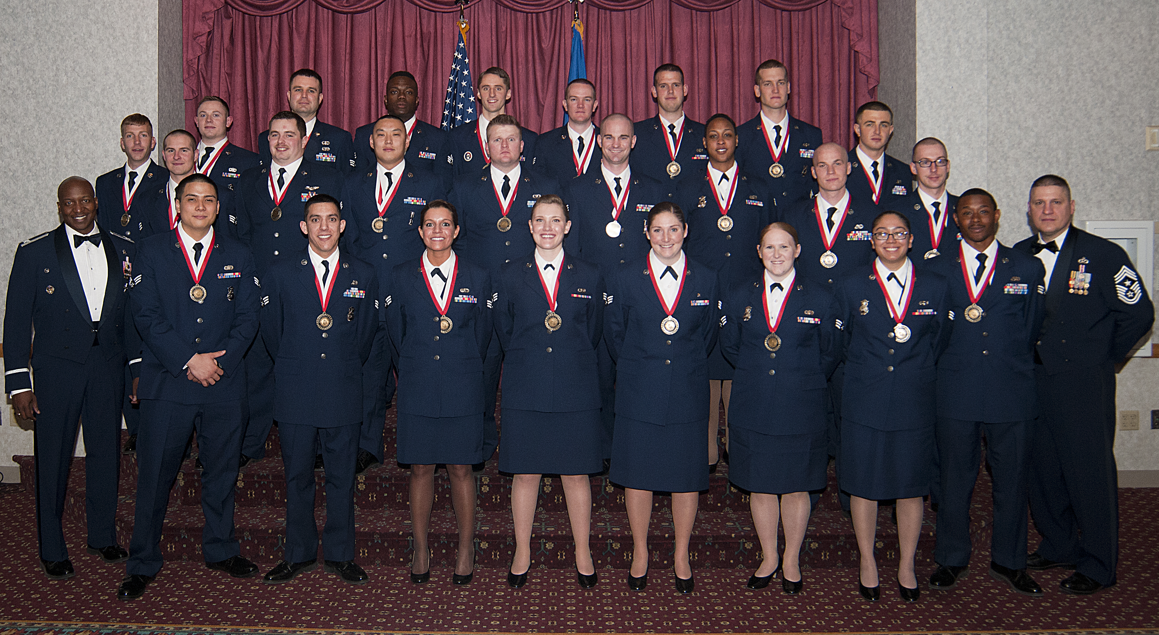 Congratulations to Airman Leadership School graduates from class 14-D