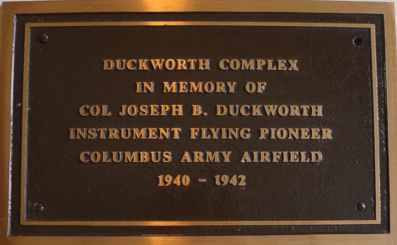 Who is Duckworth? > Columbus Air Force Base > Article Display