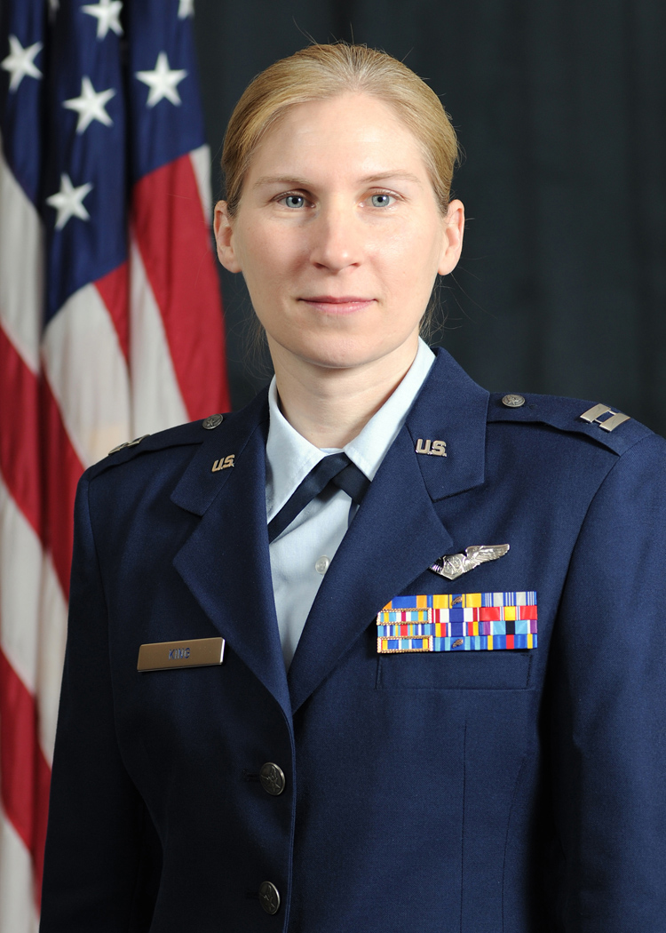 Capt. Jennifer King, CONR-1AF C2 Warrior of the Year Officer Category