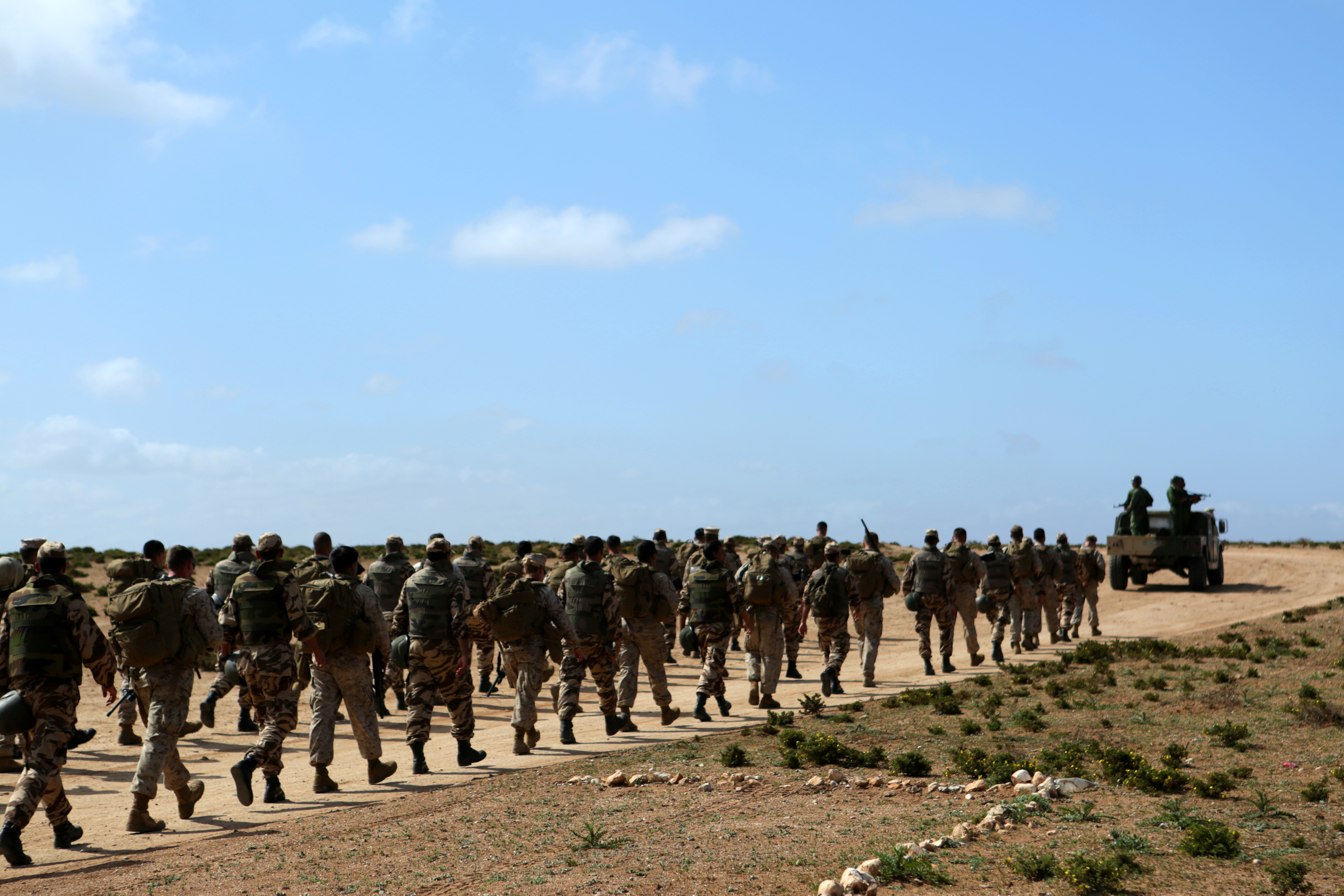 US, Moroccan military personnel refine escalation-of-force tactics ...