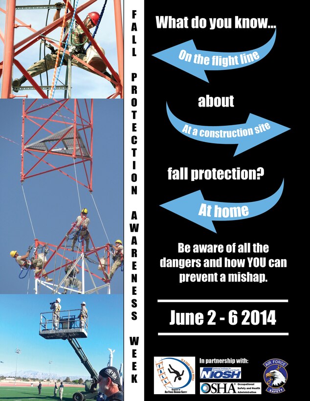 Fall Protection Awareness Week flyer