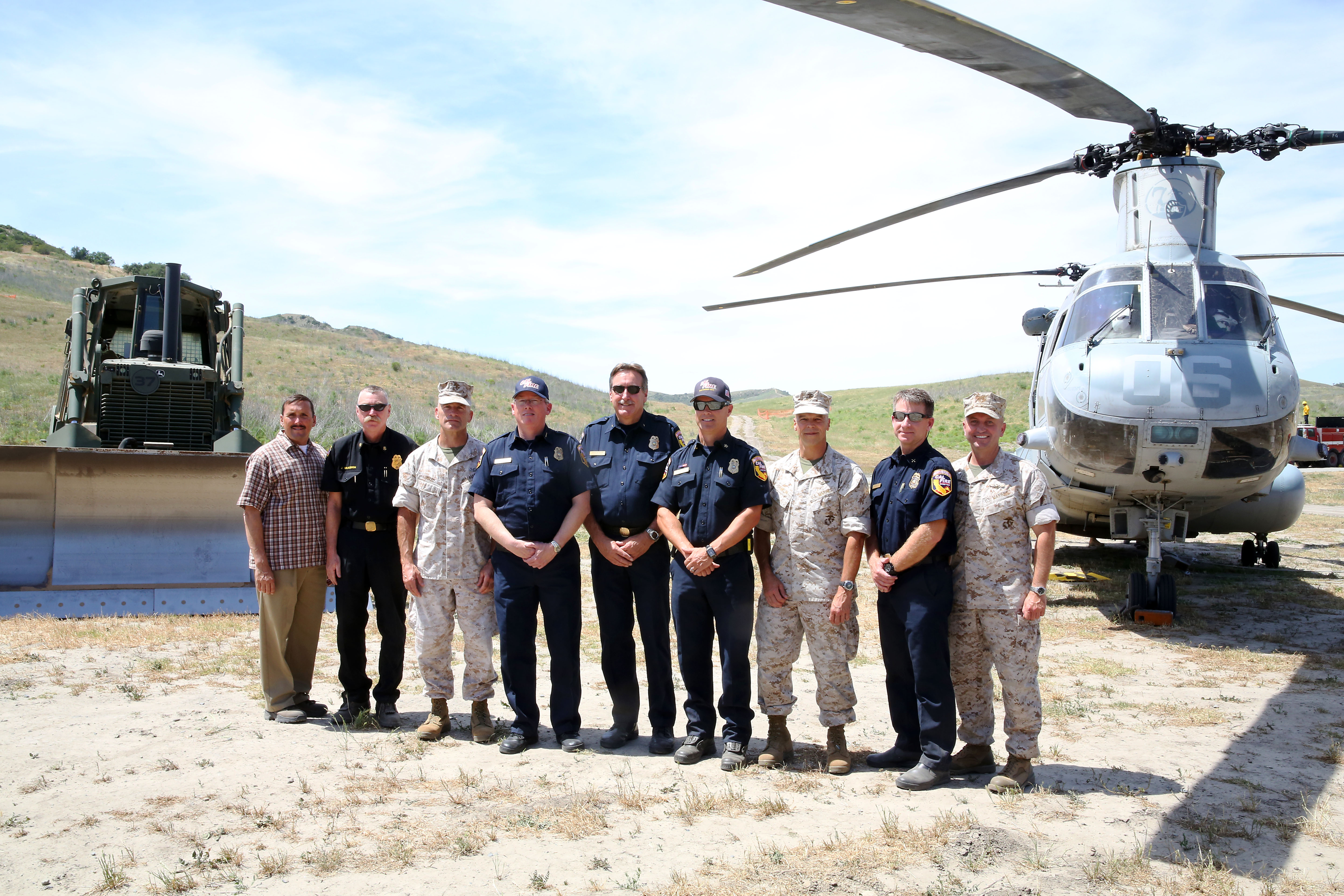 Spring Wildland Firefighting exercise
