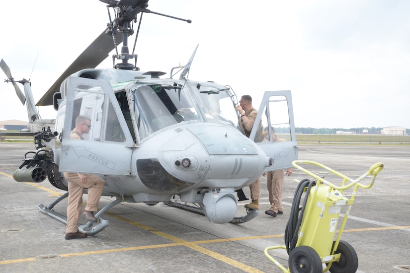 Final Farewell: HMLA-773 Hueys take last flight > Robins Air Force Base ...