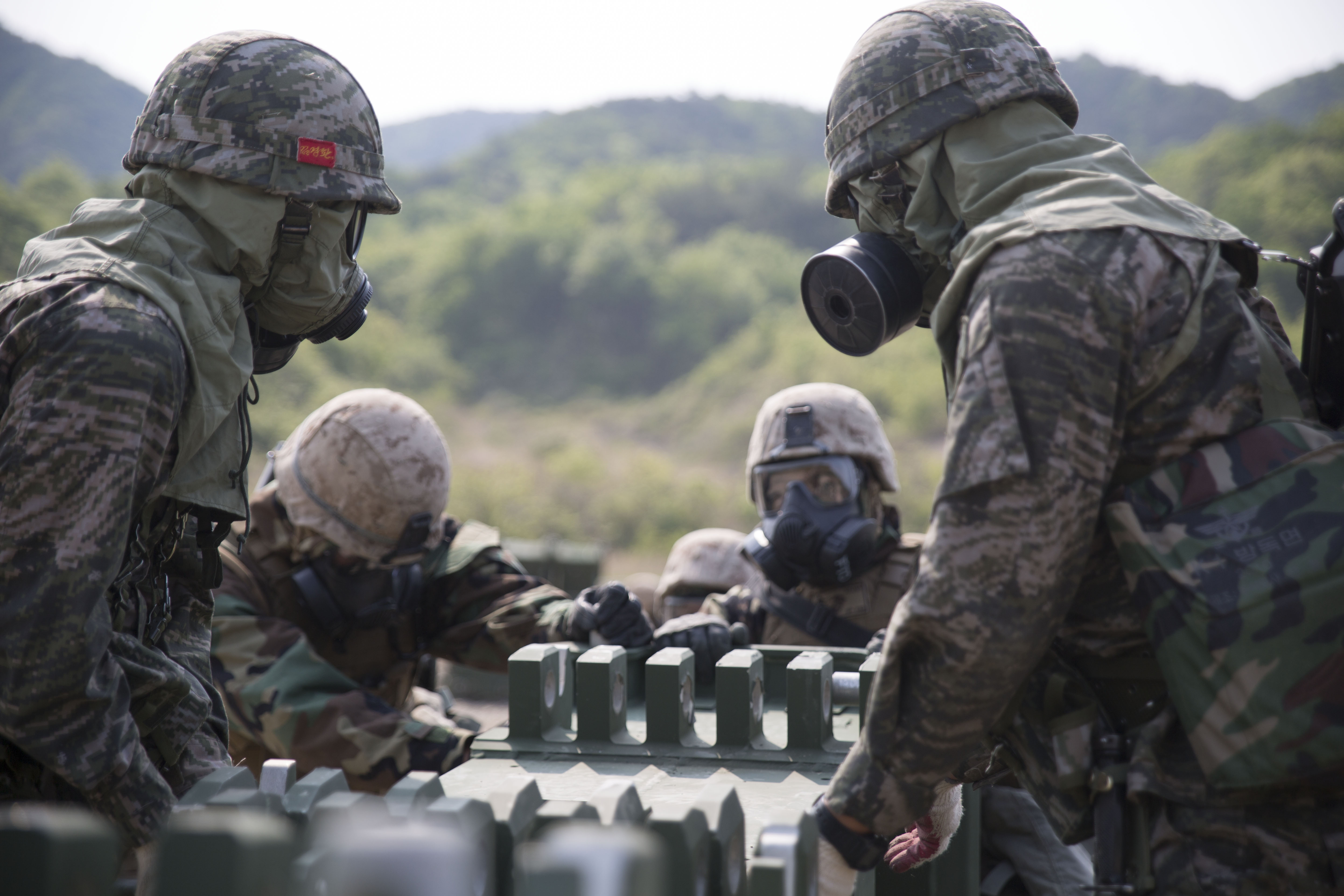 ROK, US Marines ensure future battlefield success with bridging ...
