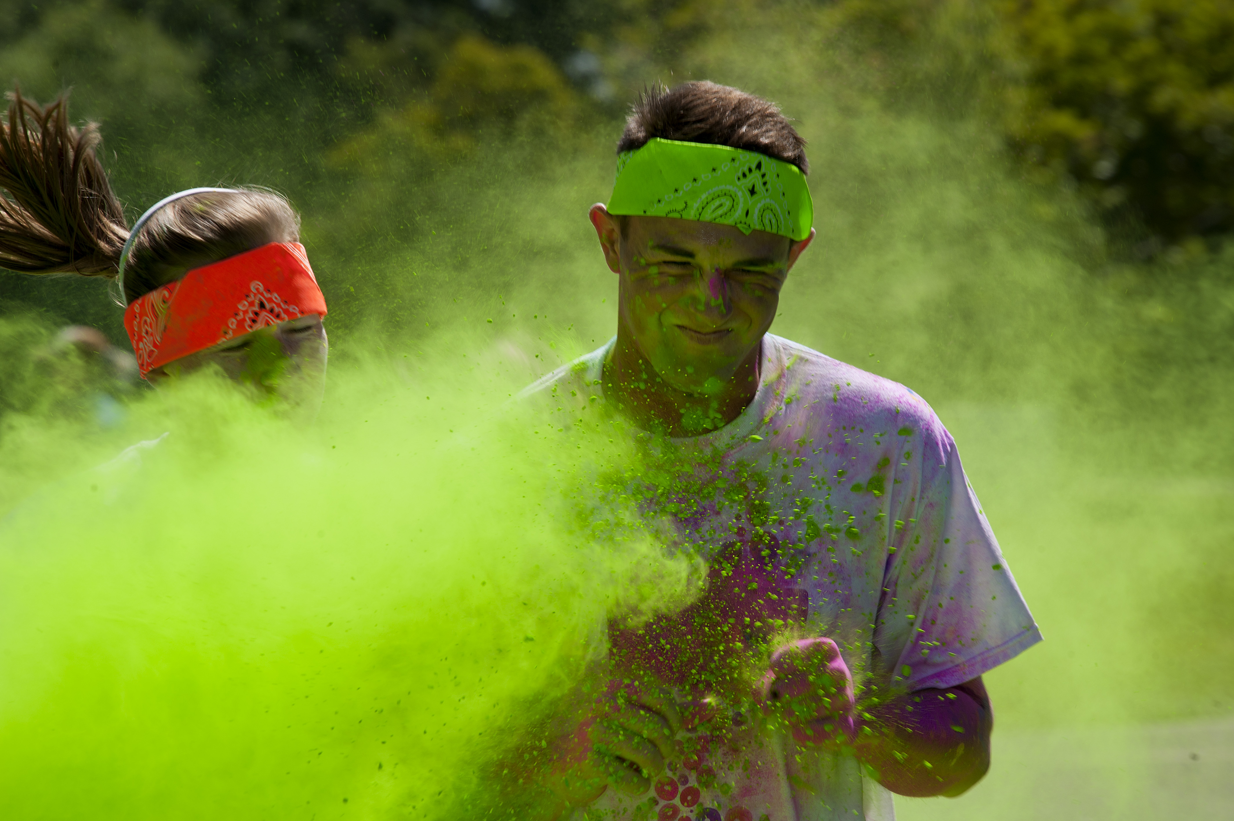 Fitness fun at Maxwell's color run > Air Education and Training Command ...