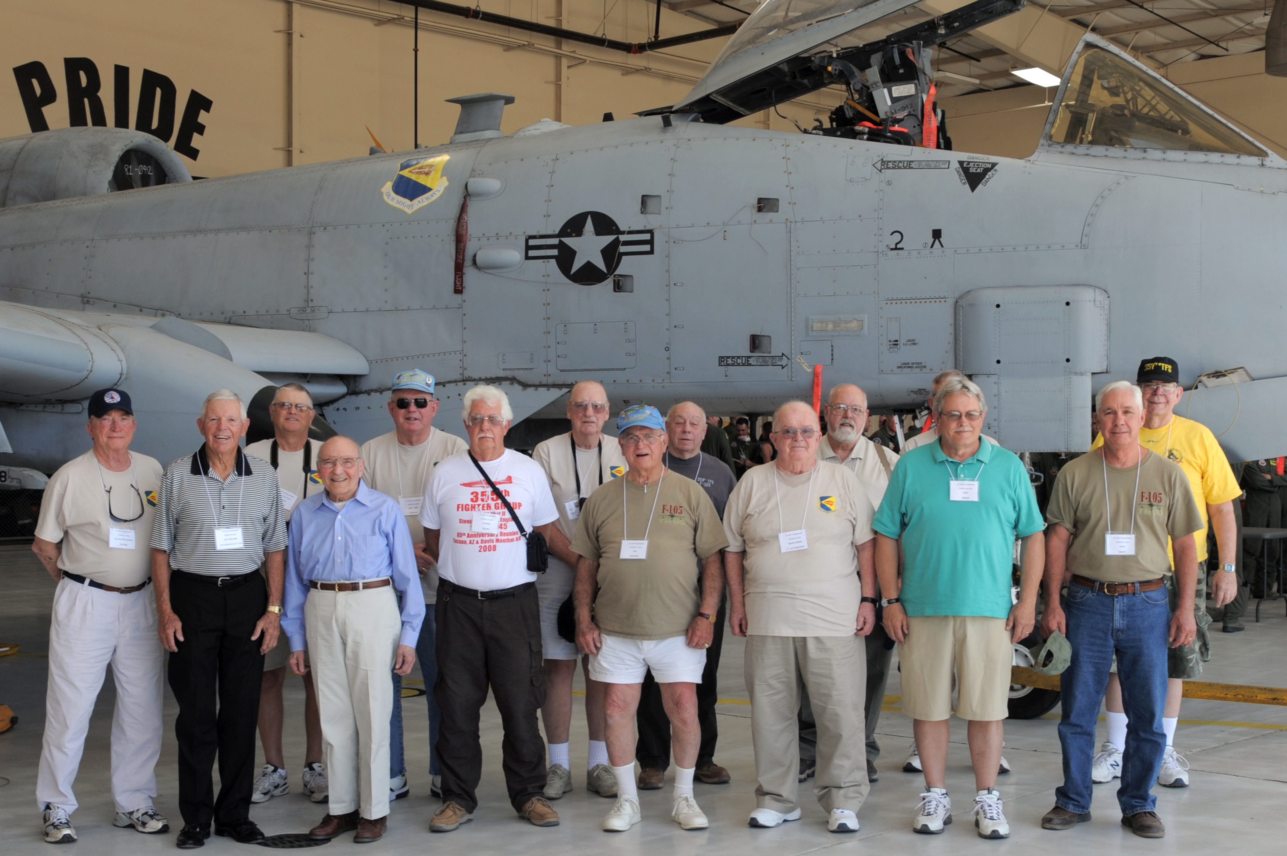 355th Fighter Group Association reunites at D-M > Davis-Monthan Air ...
