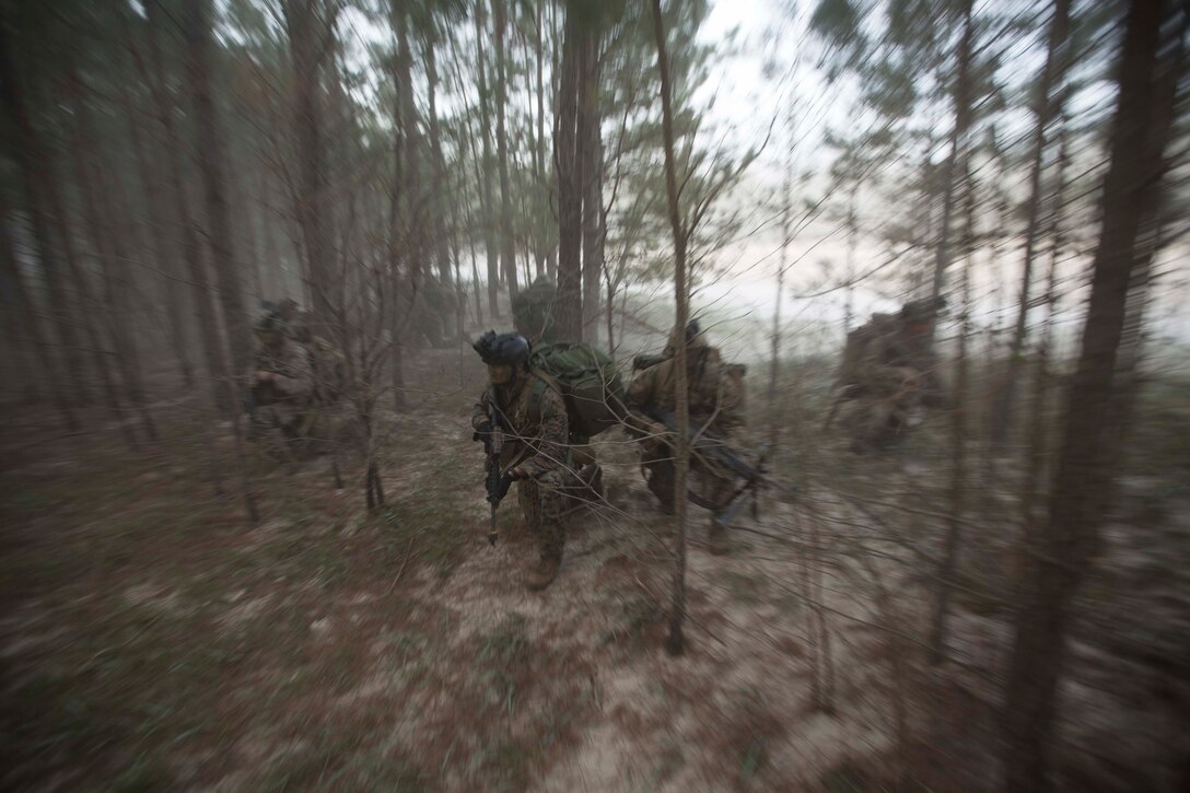 Individual Training Course students participate in Raider Spirit