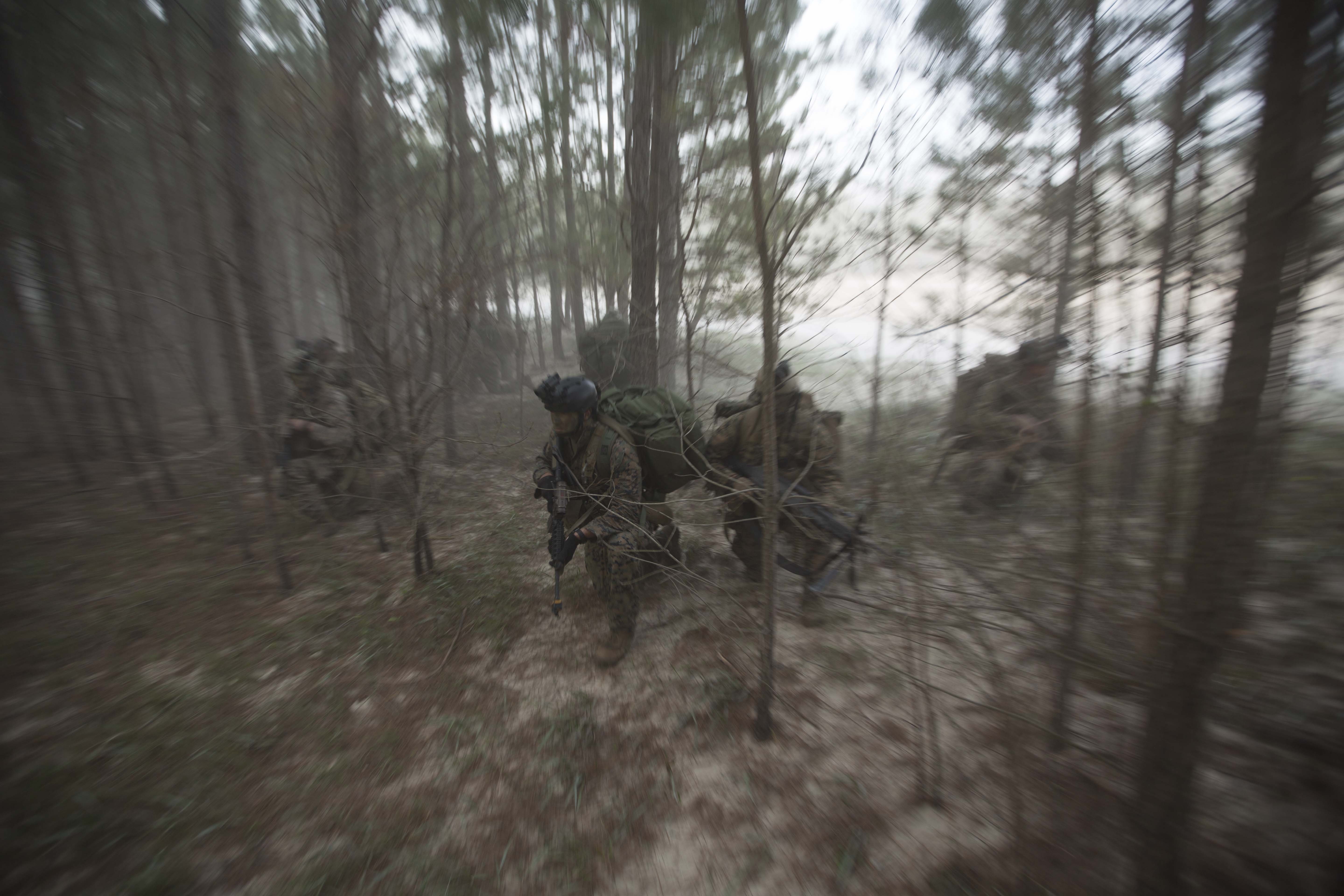 Individual Training Course students participate in Raider Spirit