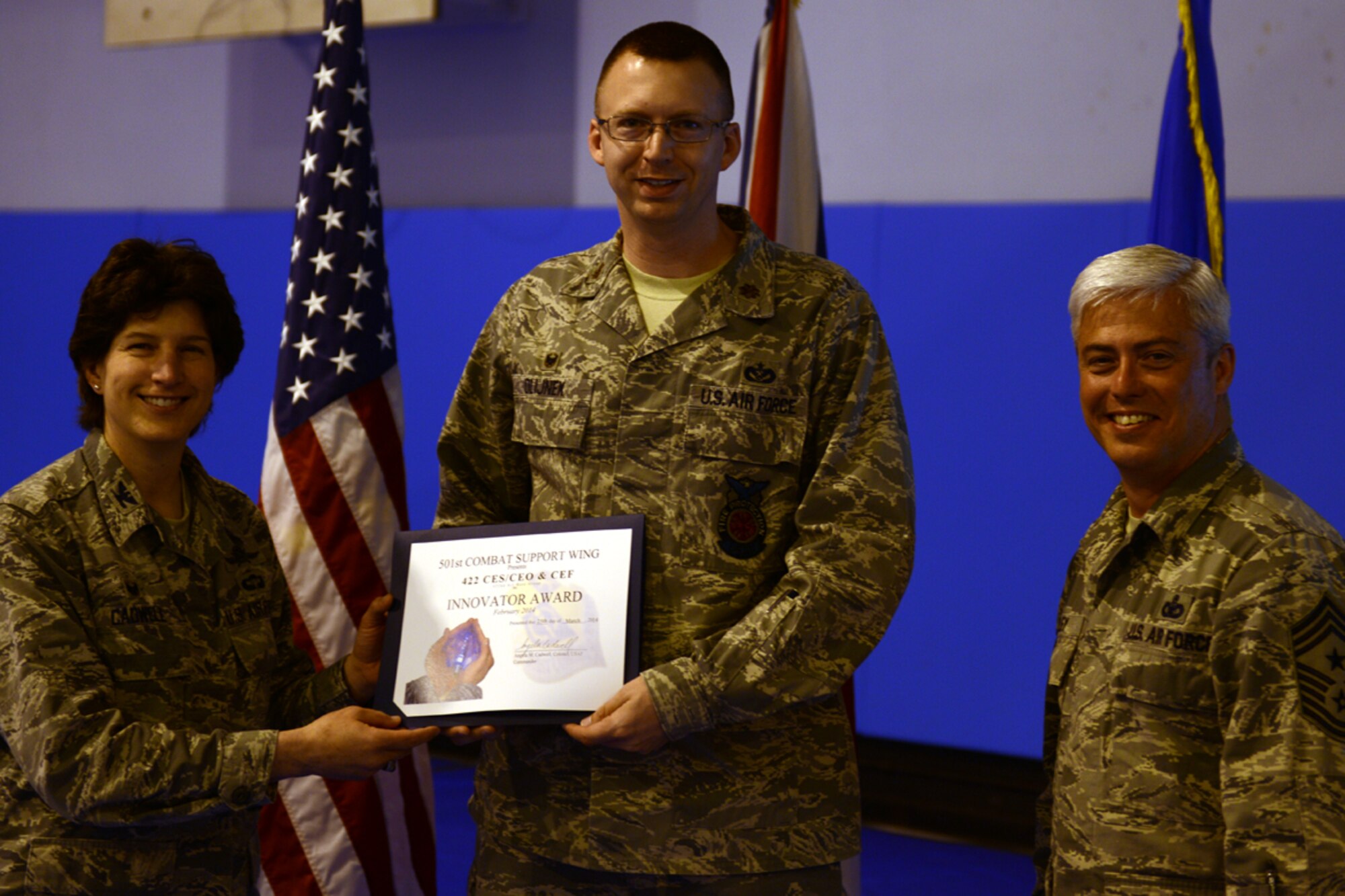 501st CSW Innovator of the Month > 501st Combat Support Wing > Article ...