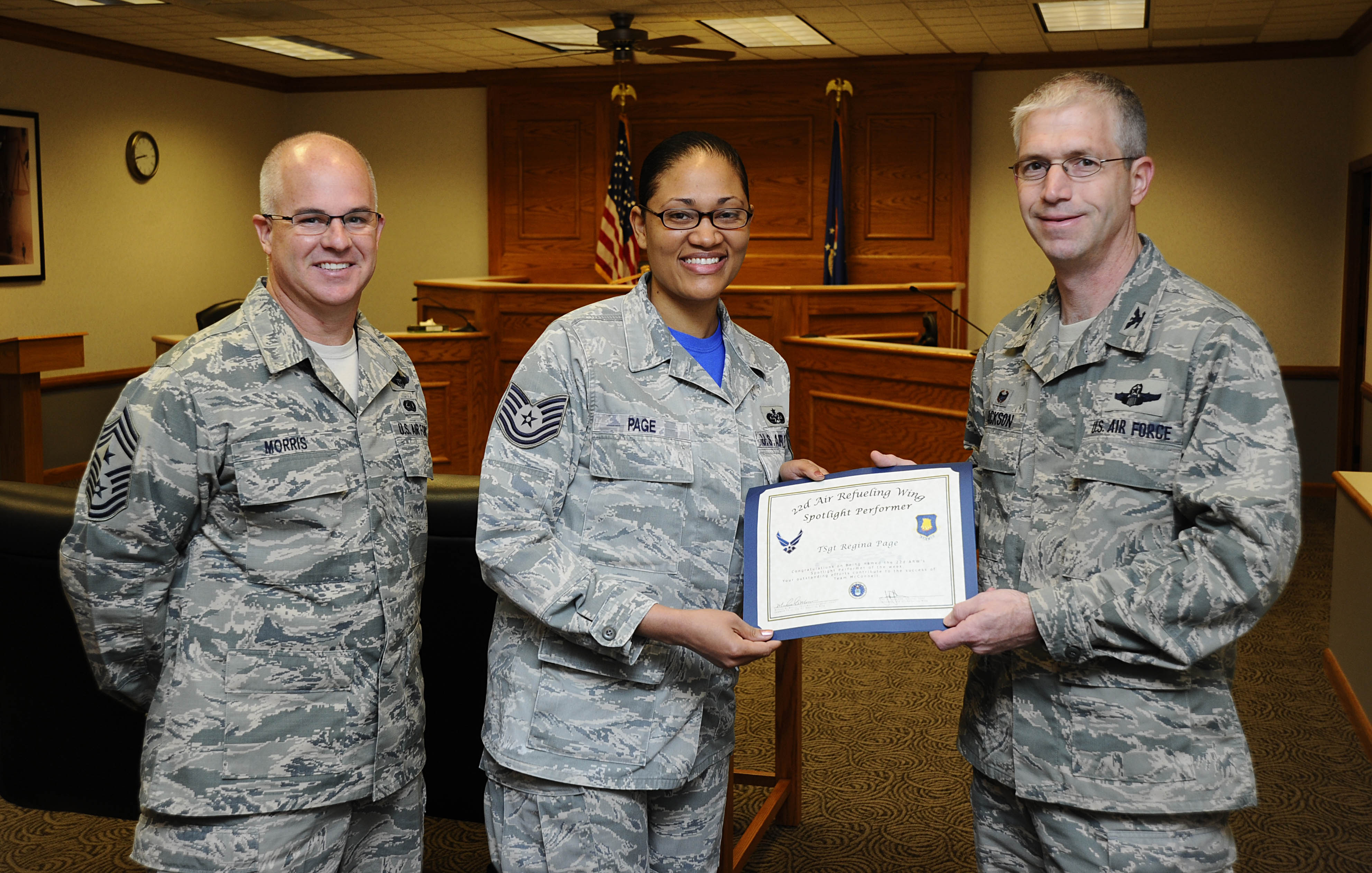 22nd DS Airman earns spotlight performer > McConnell Air Force Base ...