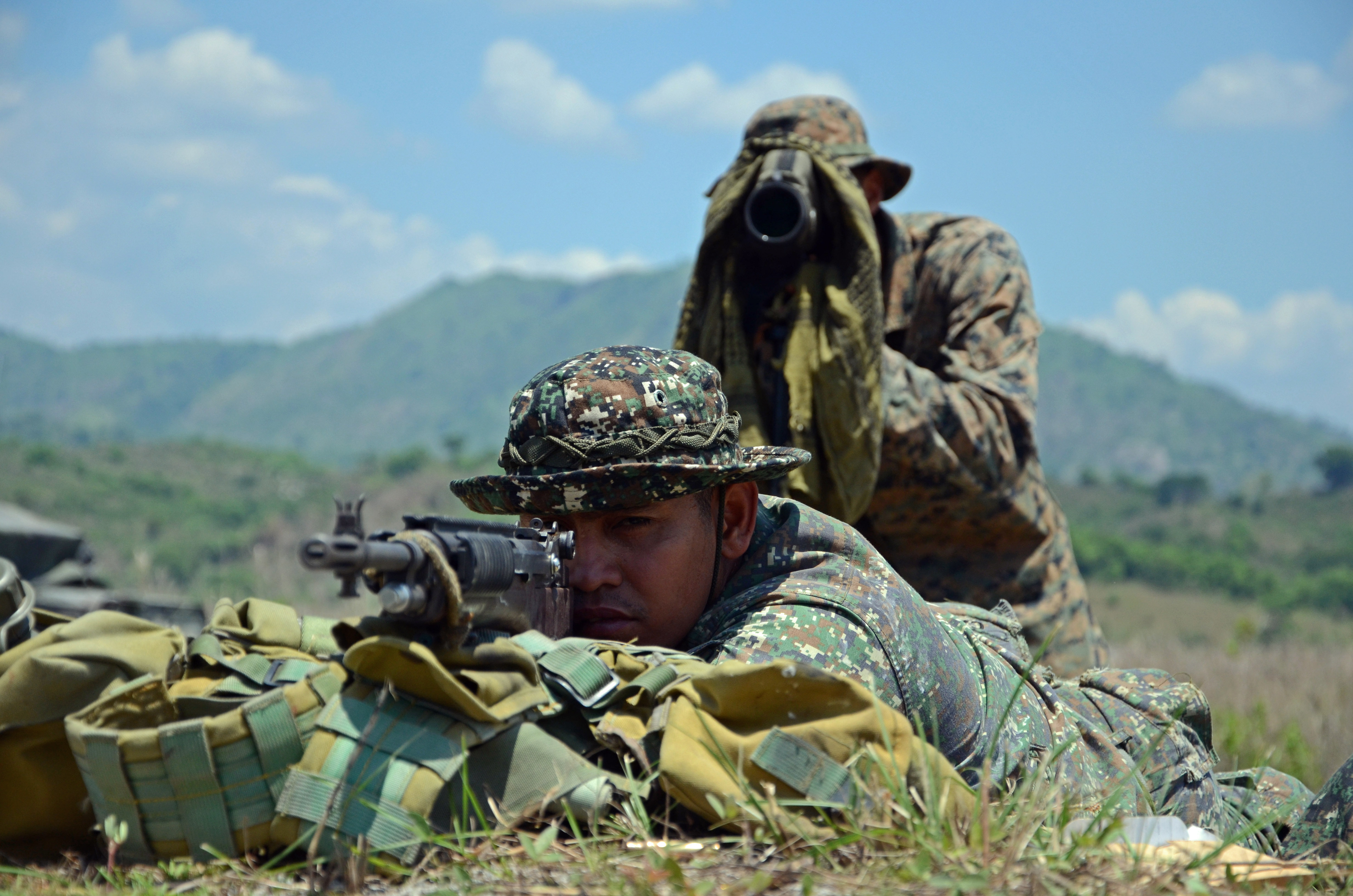 Philippine Army Sniper