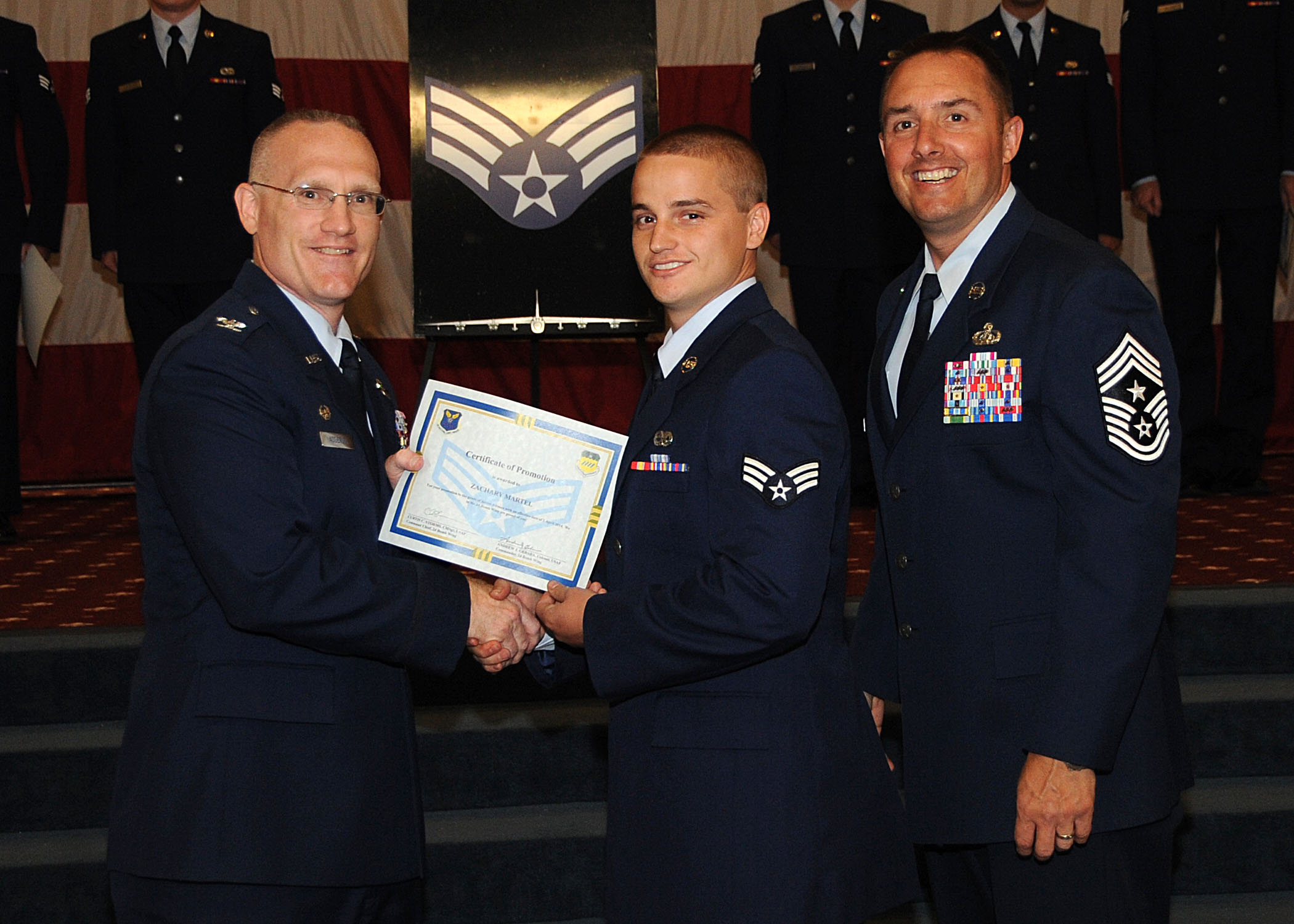 April Promotion Ceremony