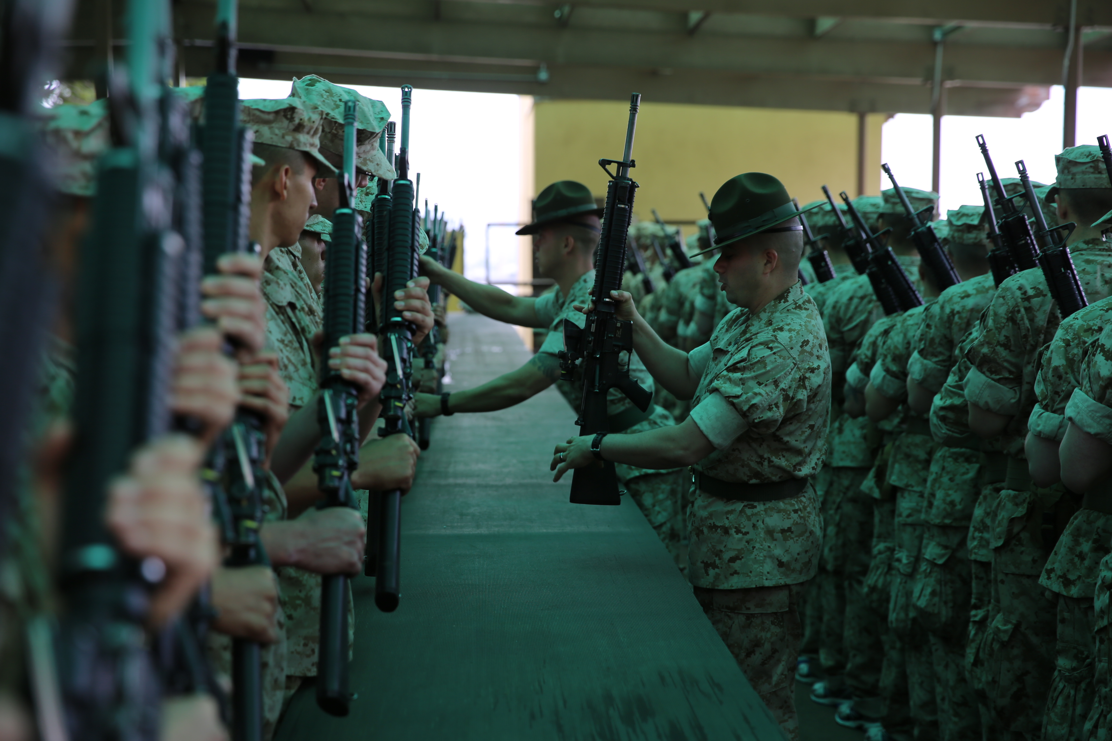 "Every Marine a rifleman" begins here