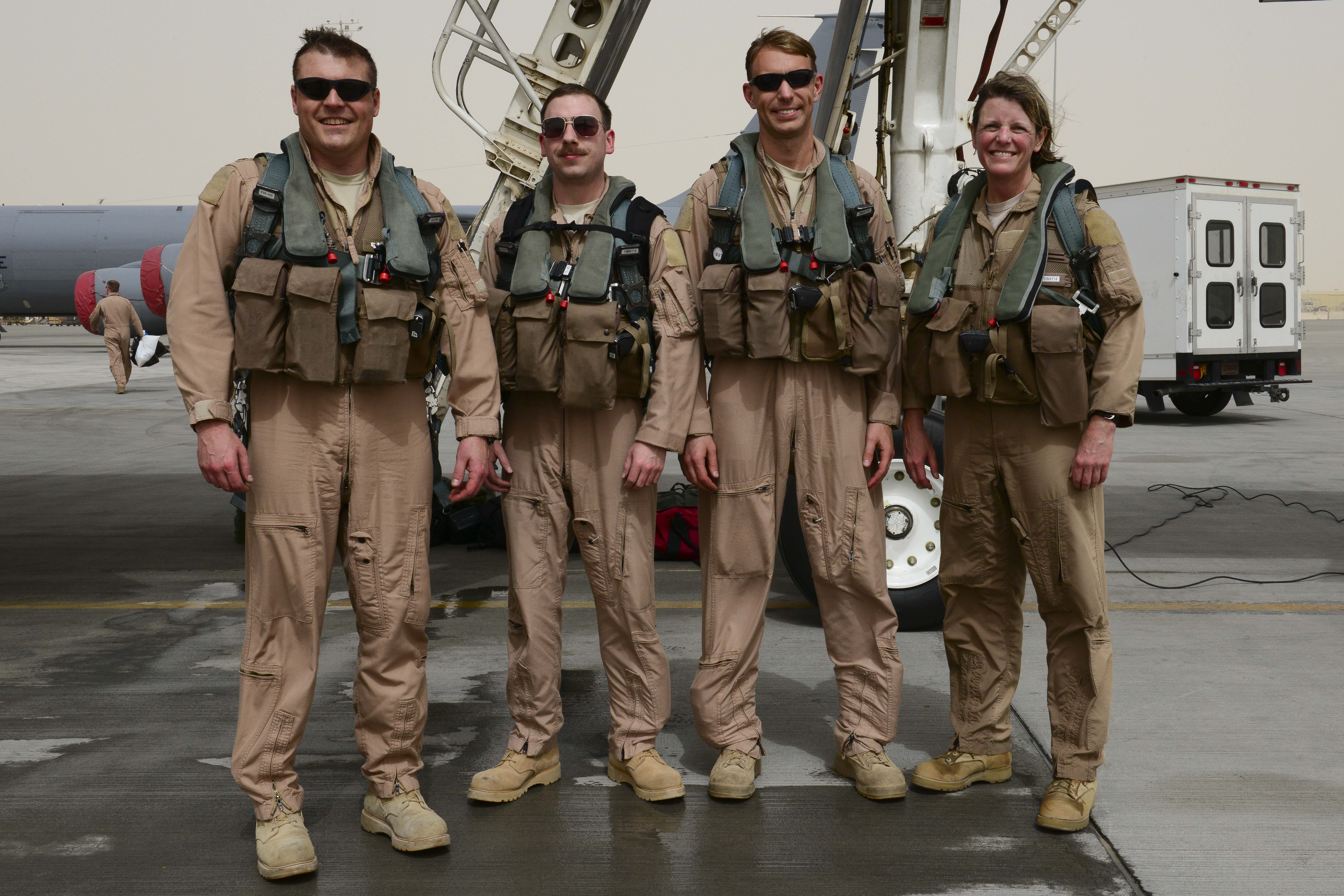 379th Air Expeditionary Wing vice commander completes fini flight