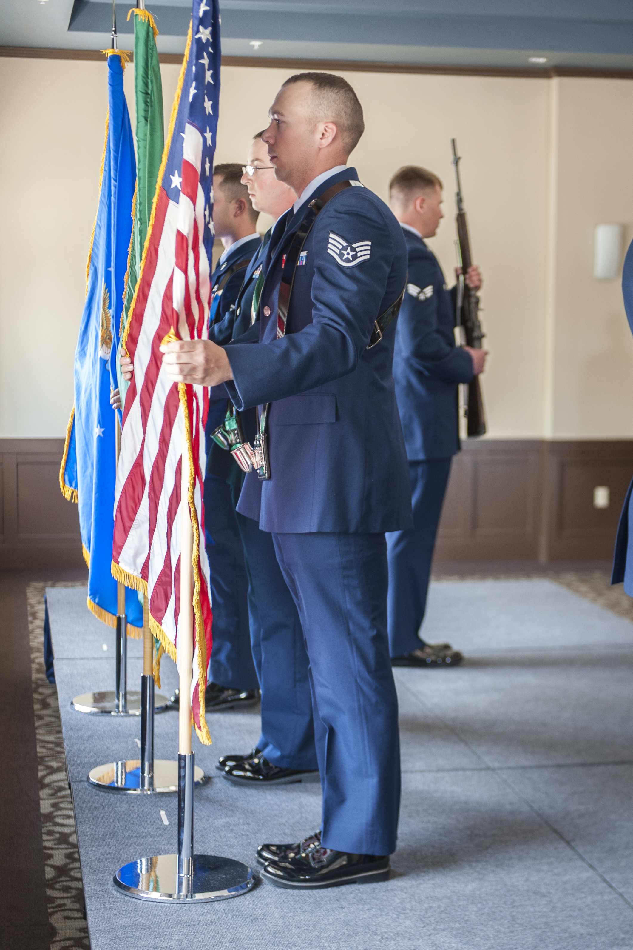 Fairchild Honor Guard graduates newest Airmen > Fairchild Air Force ...
