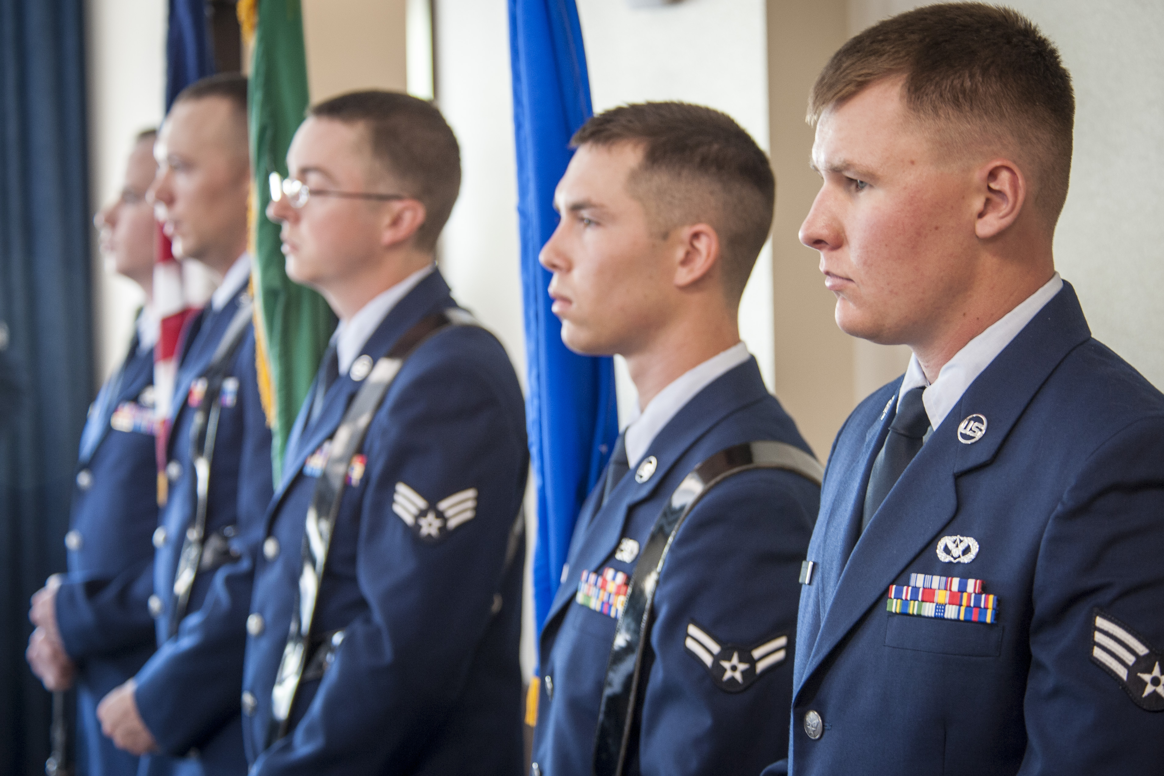 Fairchild Honor Guard graduates newest Airmen > Fairchild Air Force ...