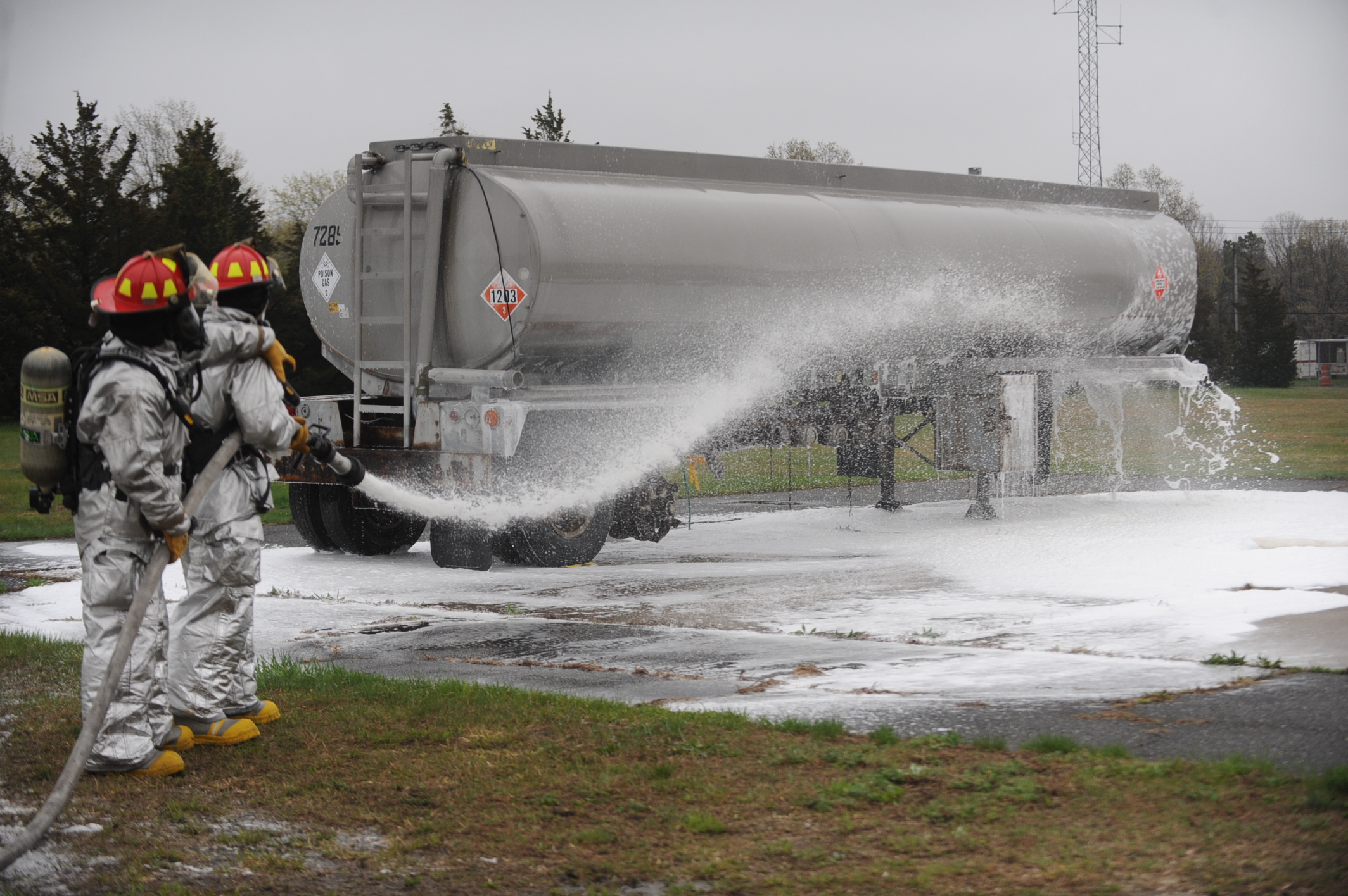 Members of the 106th Rescue Wing combine elements of fire and mettle ...