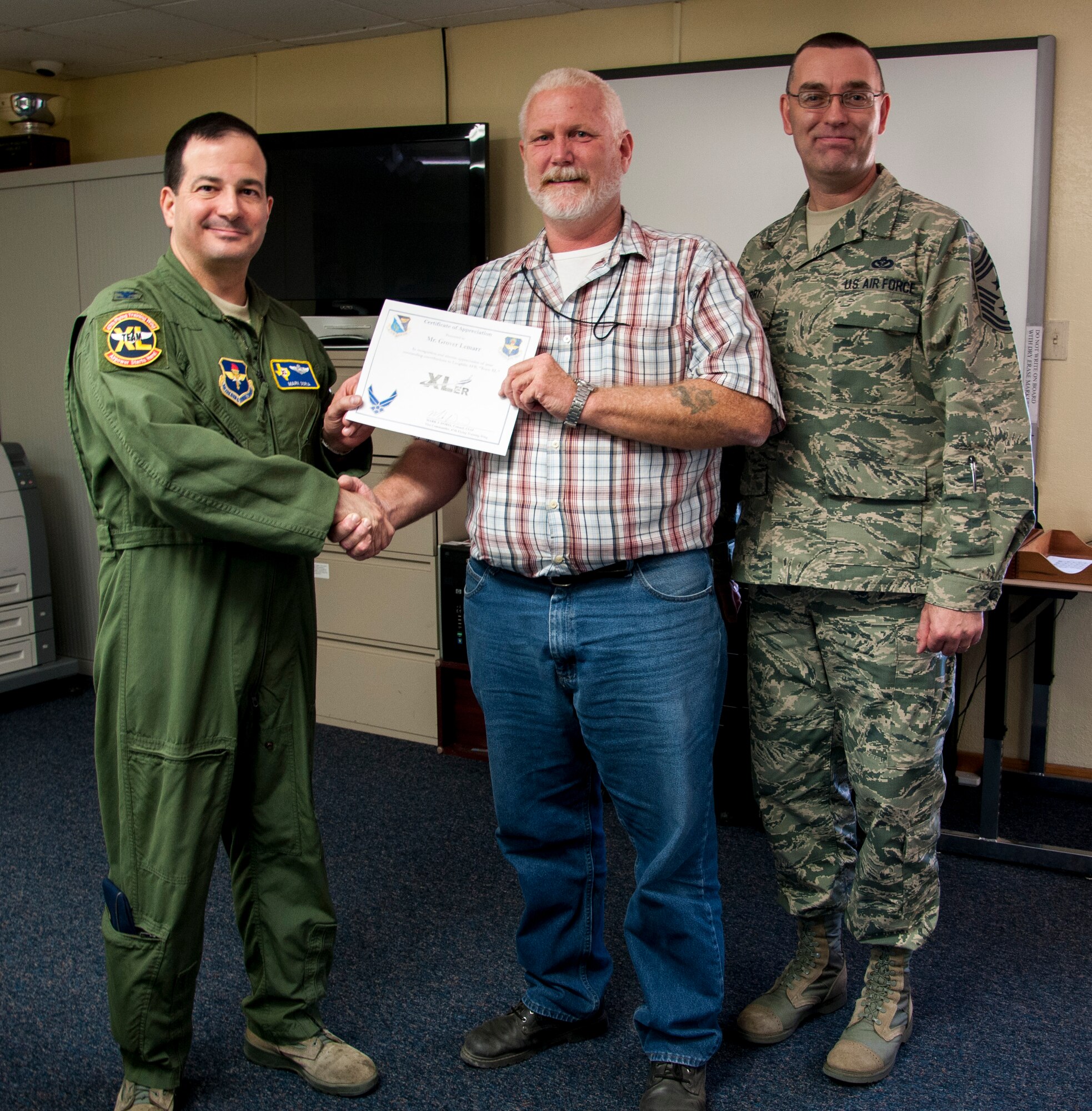 Laughlin XLer: Grover Lemarr, 47th FTW > Laughlin Air Force Base > News