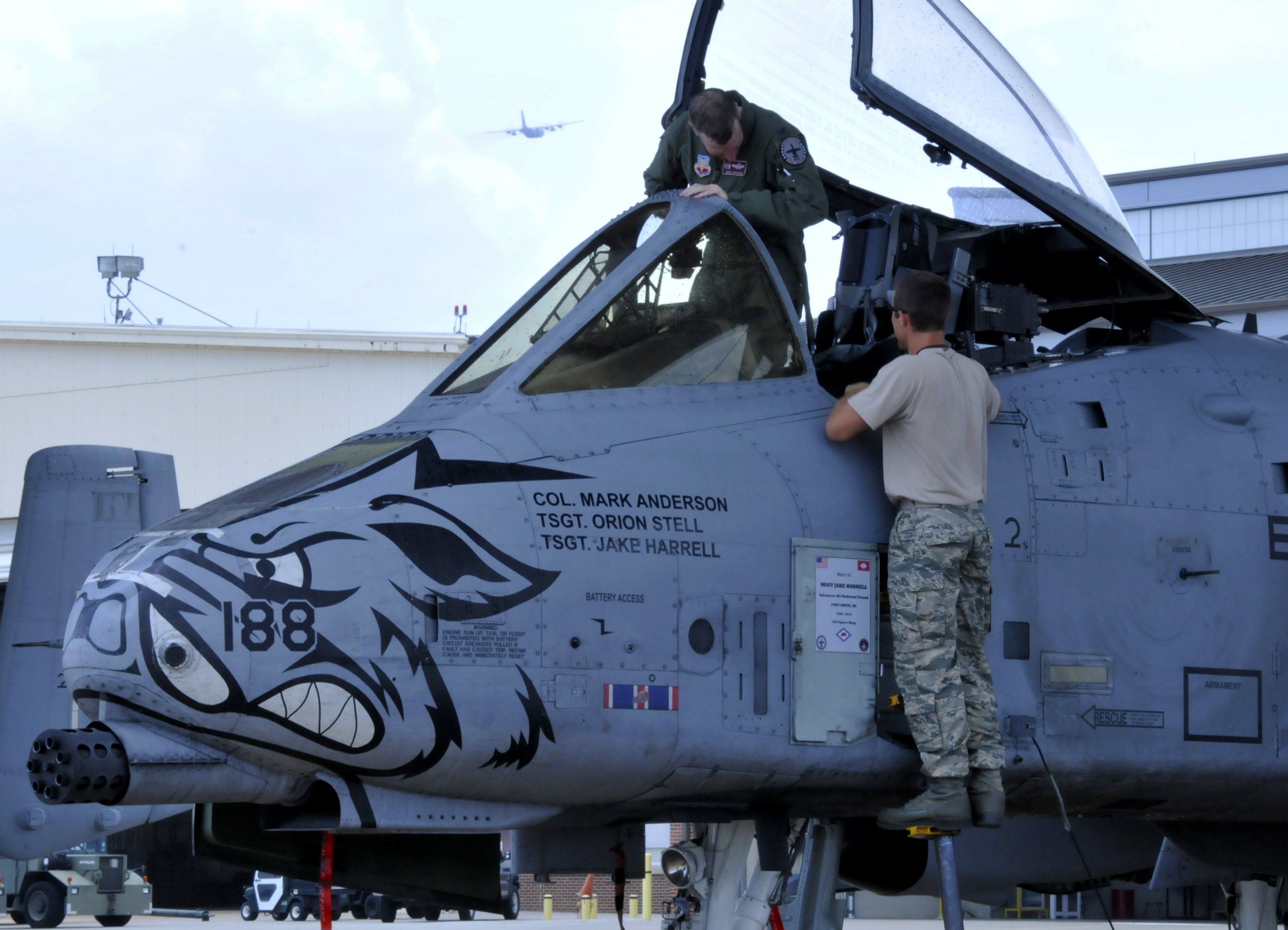 Boss Hawg: 188th Flying Razorbacks' commander conducts final training ...