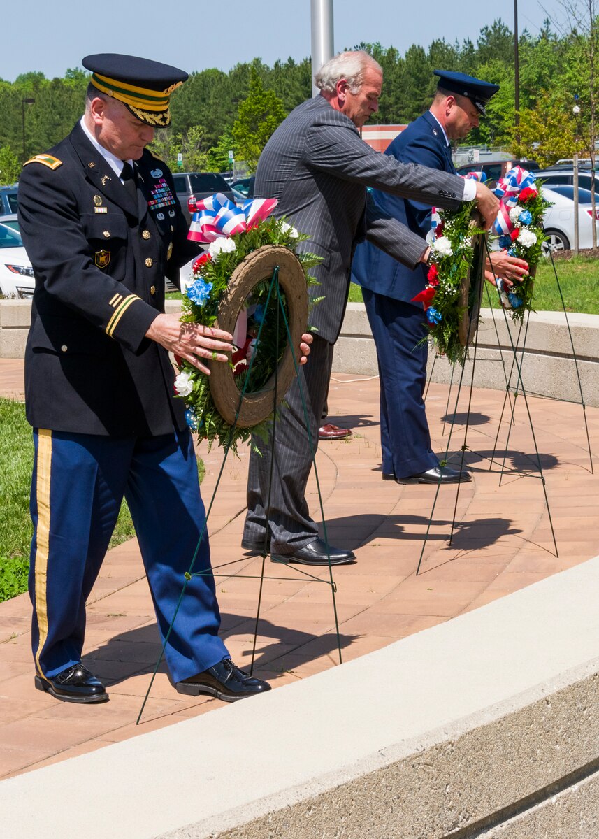 AFOSI supports 2nd annual joint Police Week wreath-laying ceremony at ...