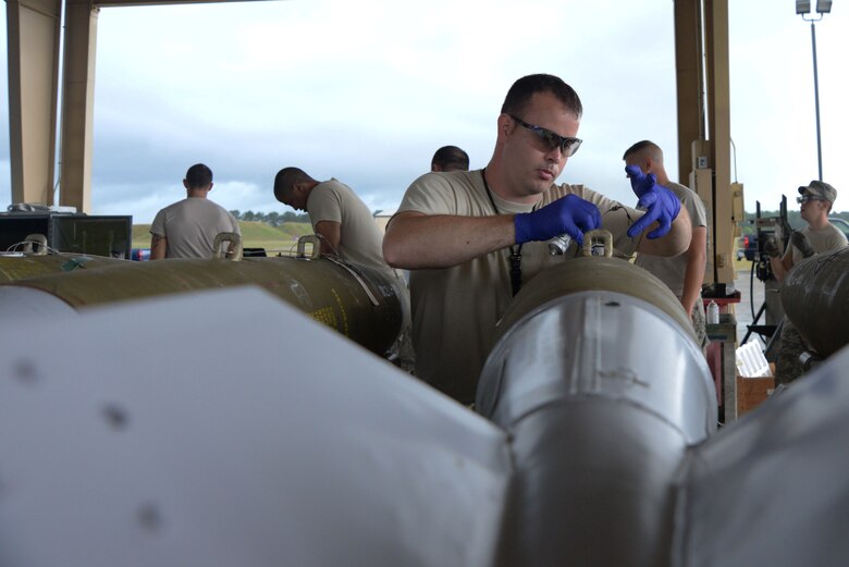 Ammo Airmen build bombs > Shaw Air Force Base > Article Display