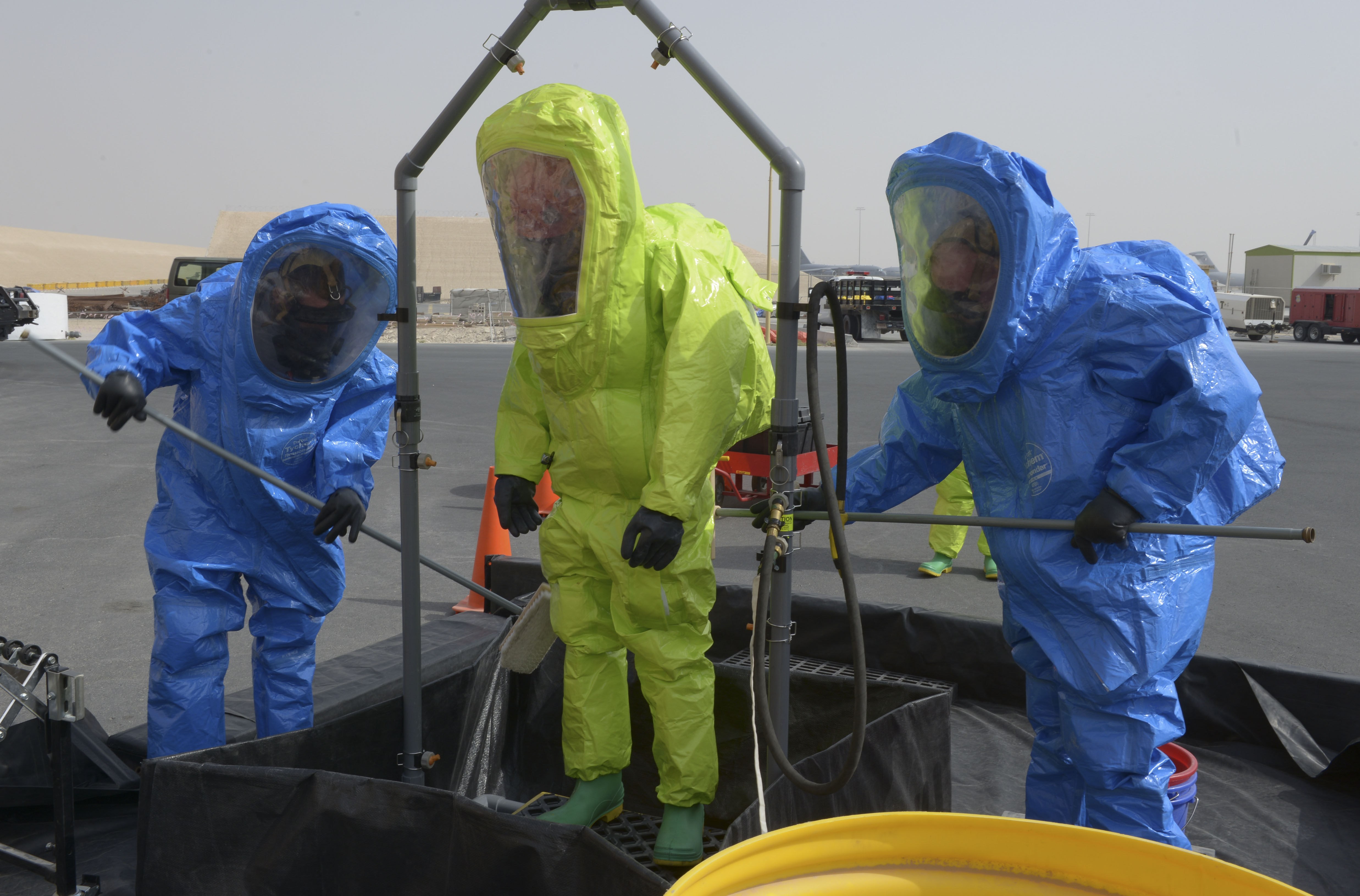 Hazmat qualification exercise