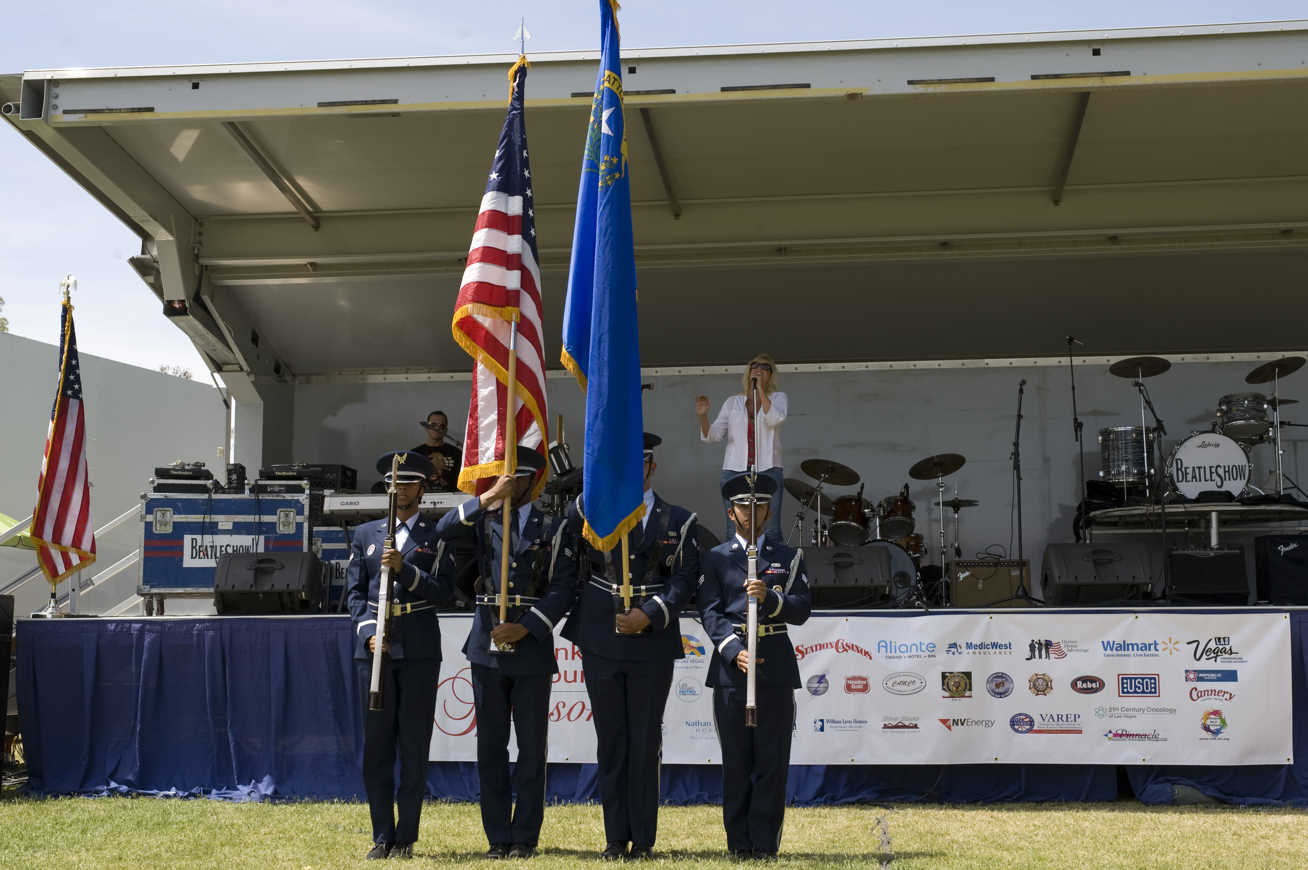 Local community hosts military appreciation event