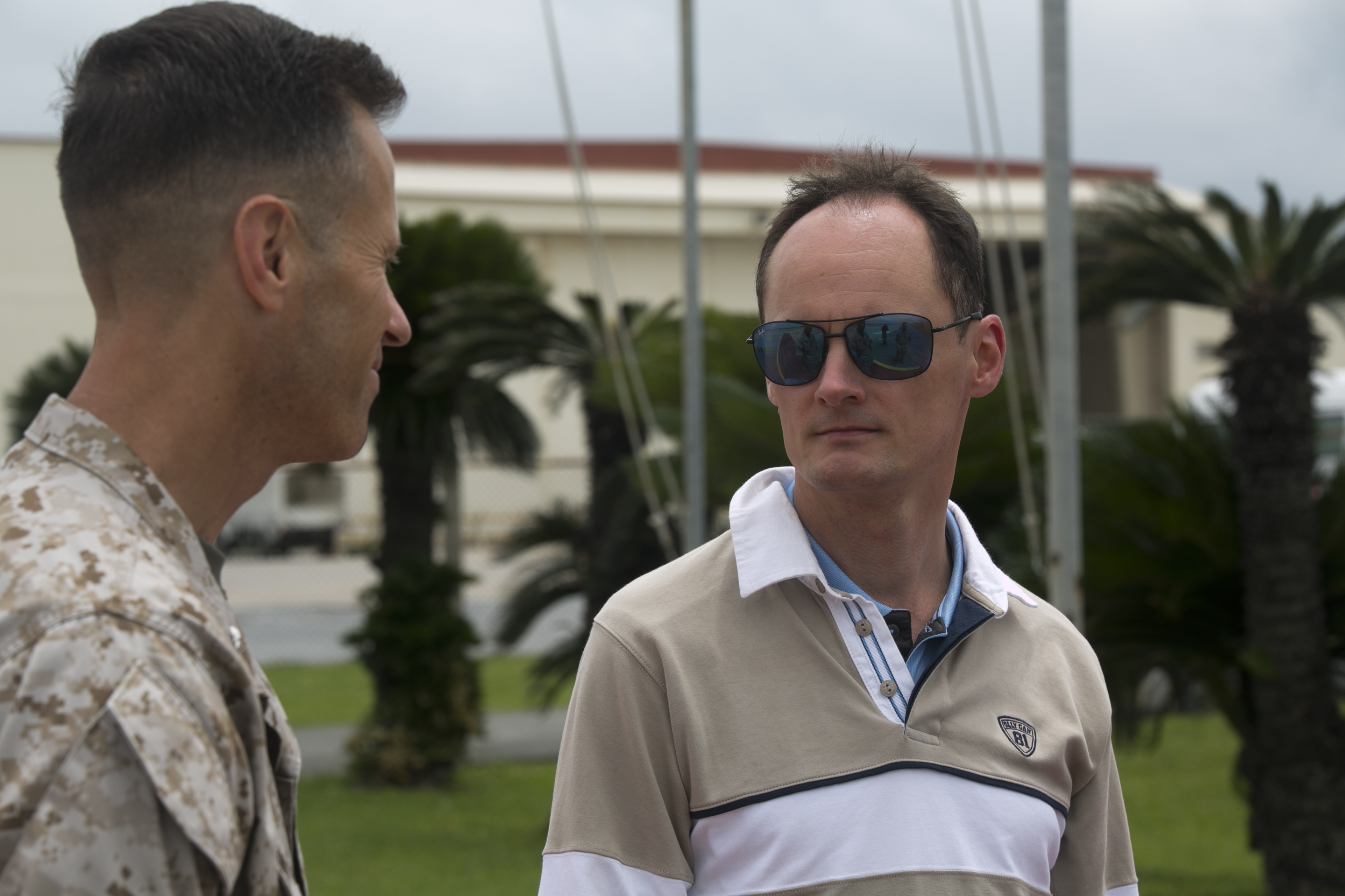 French defense attaché lands at MCAS Futenma