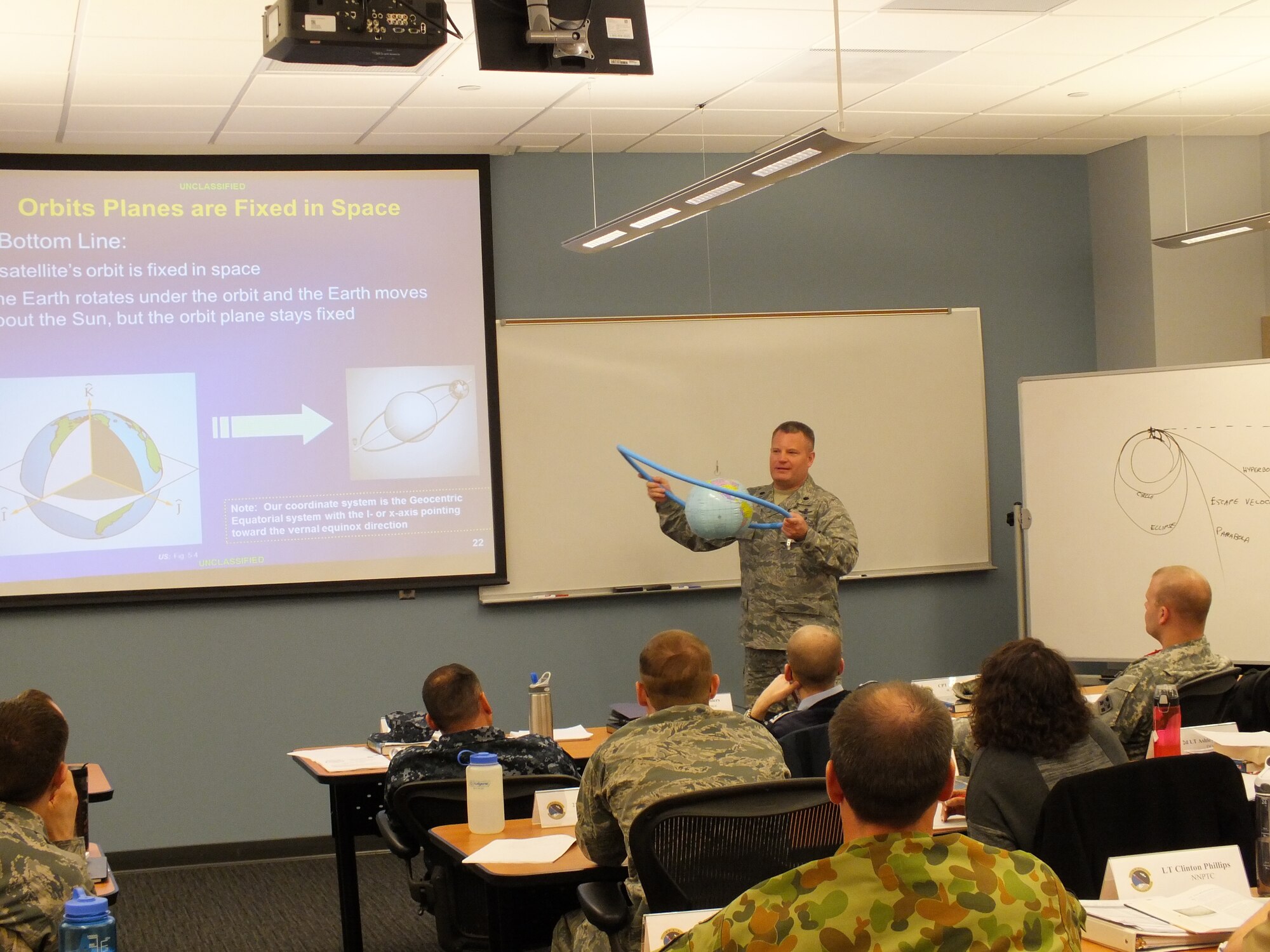 AF Reservists provide expertise to space fundamentals course > 310th Space Wing > Article Display