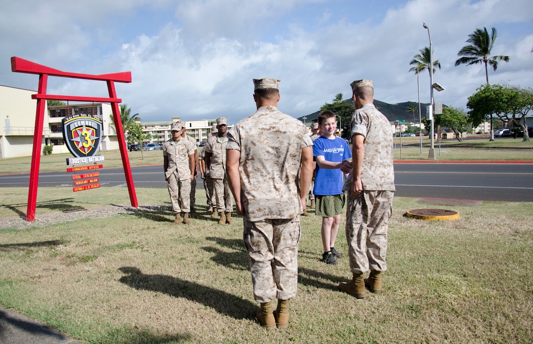Devil Dog for a day: CLB-3, Make-A-Wish make dream extra special