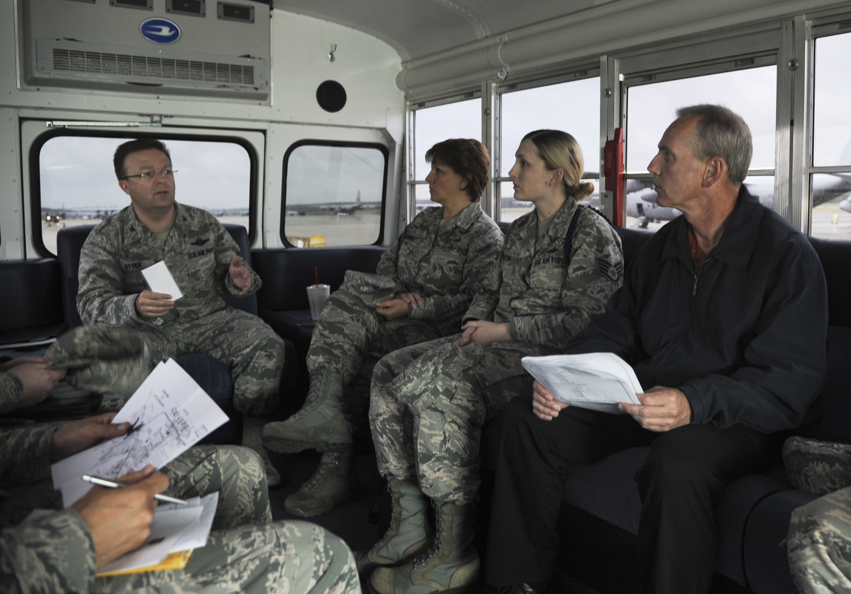 Protocol: keeping organized chaos > Little Rock Air Force Base > Display