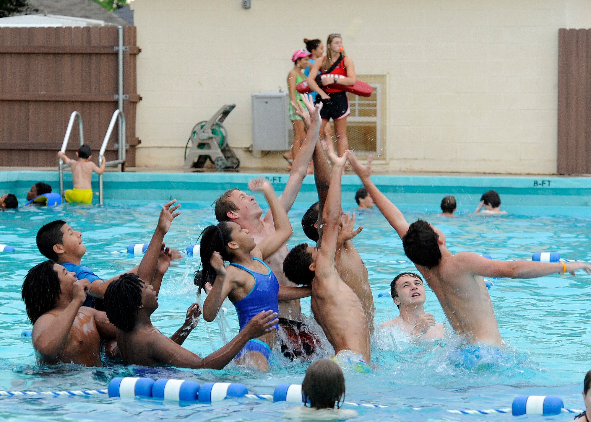 Pool season starts with a bash > Barksdale Air Force Base > Display