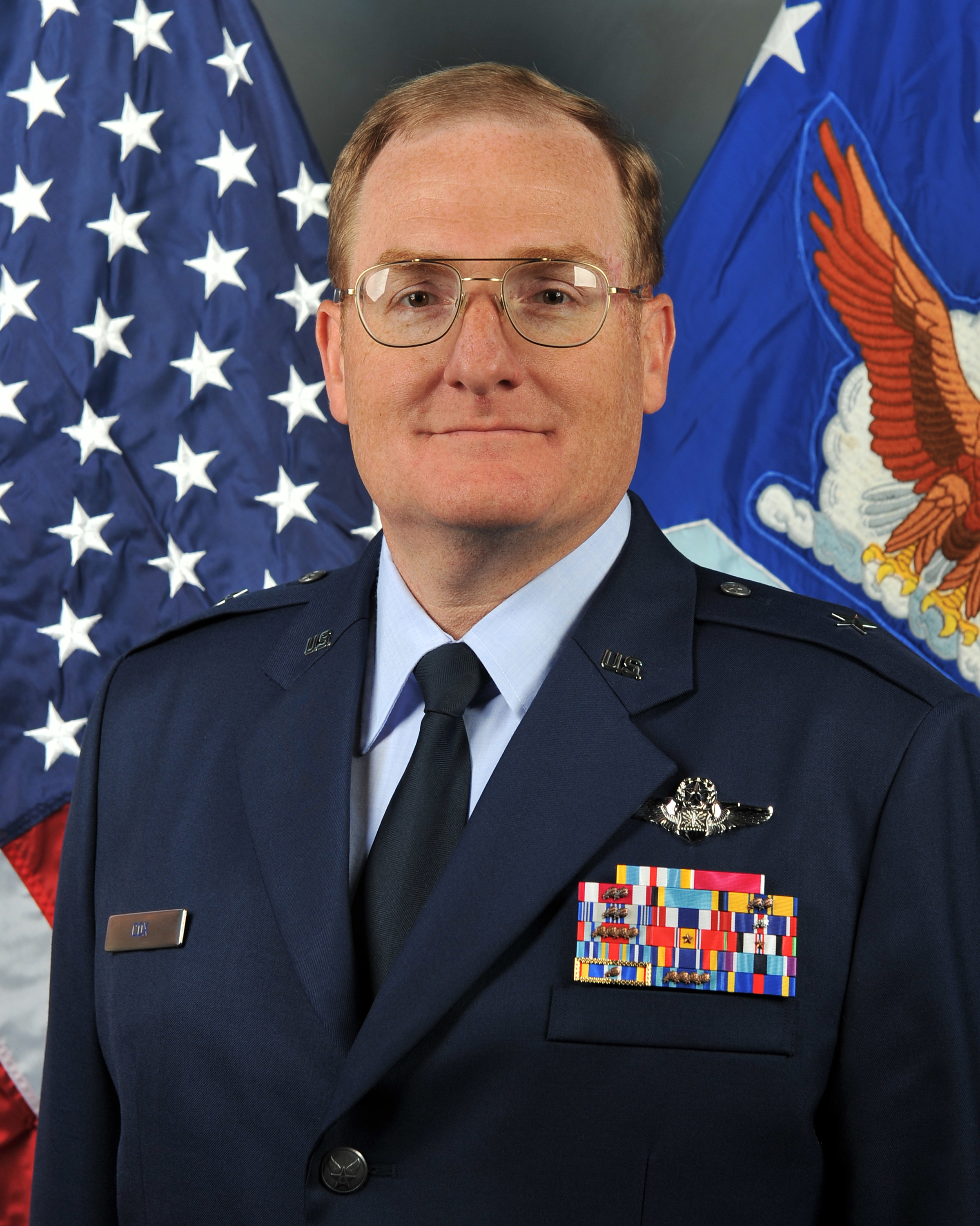 DOUGLAS A. COX > Air Force > Biography Display