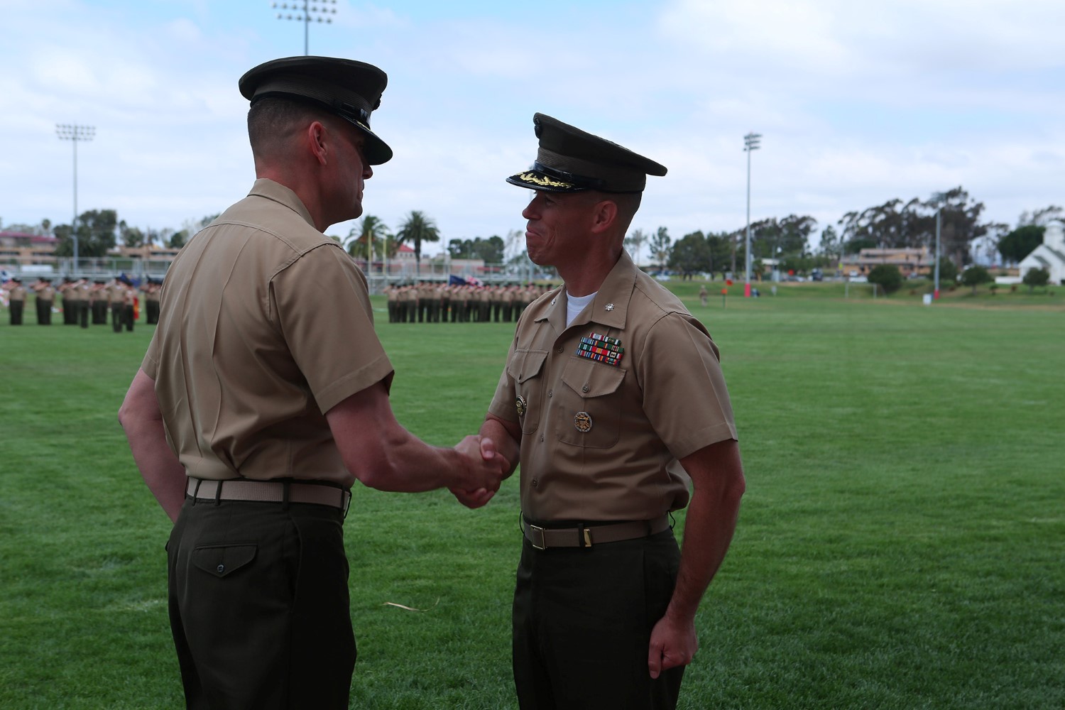 1st LEB Welcomes New Commanding Officer