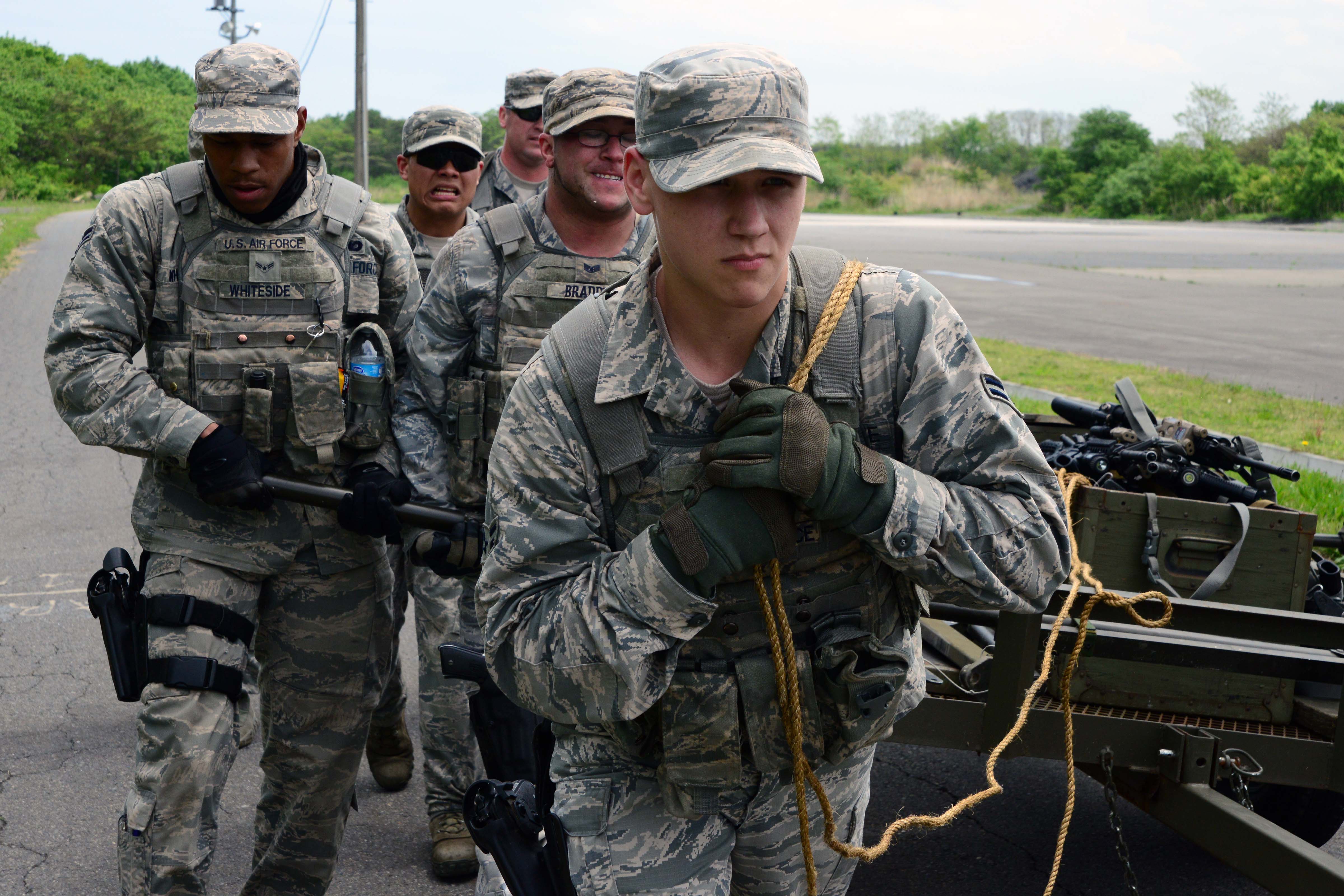 SRT members reach final destination during training