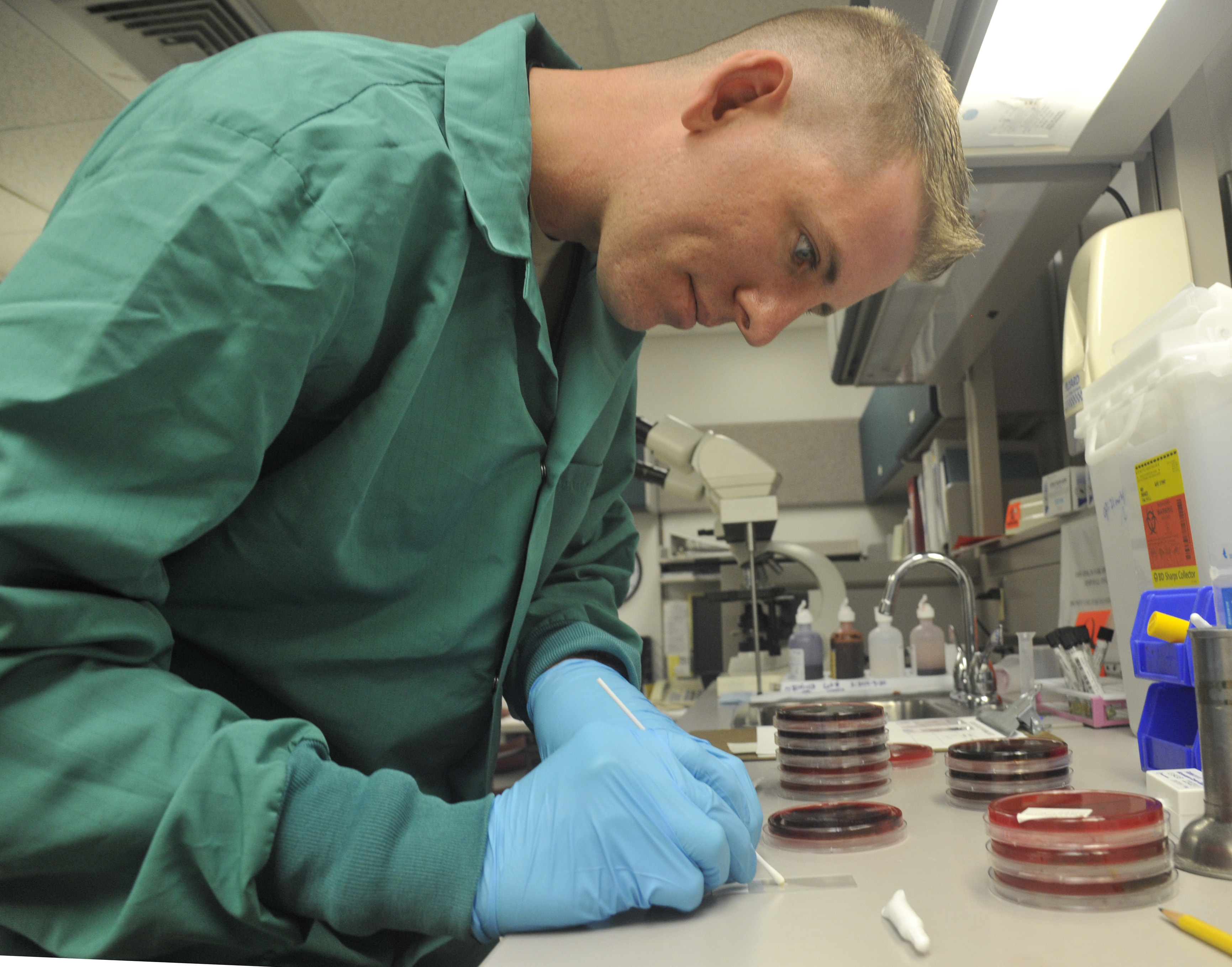 Under the scope with the medical lab > Whiteman Air Force Base > News