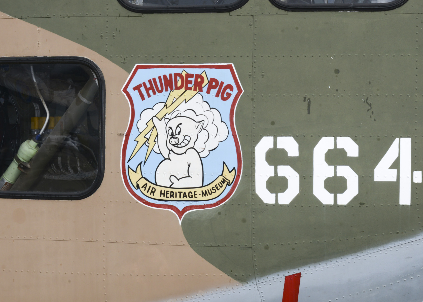 Last flying pig represents historic air power to show guests ...