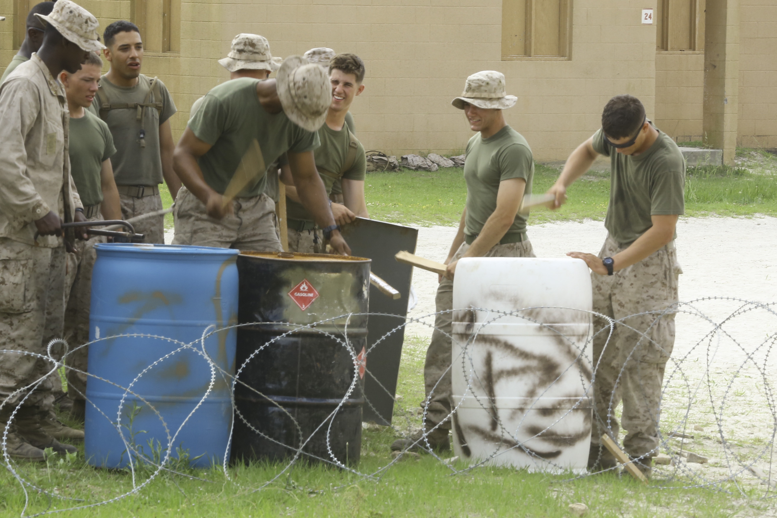 2nd Bn., 9th Marines keeps the peace