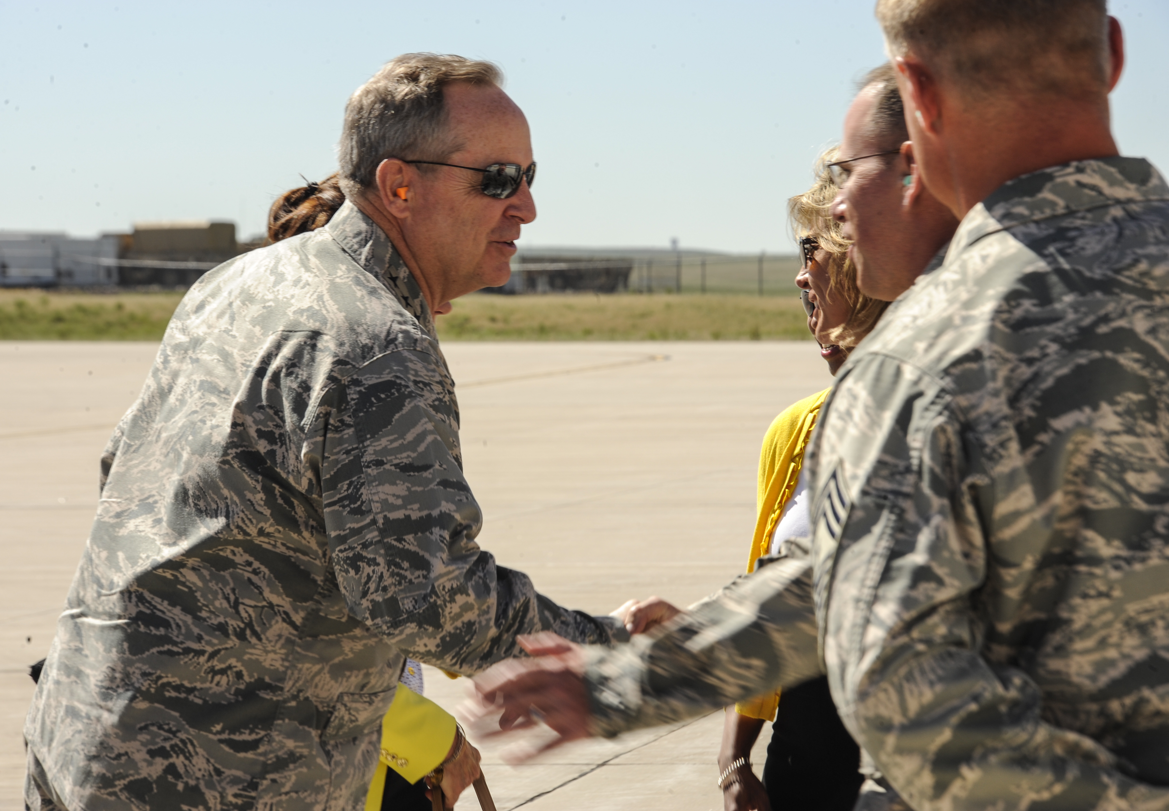 CSAF visits, motivates Buckley Airmen > Buckley Space Force Base ...