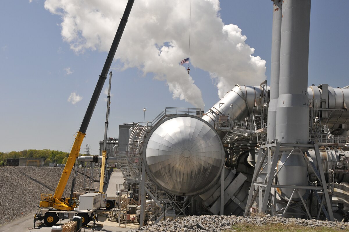 Flags fly over ASTF > Arnold Air Force Base > Article Display